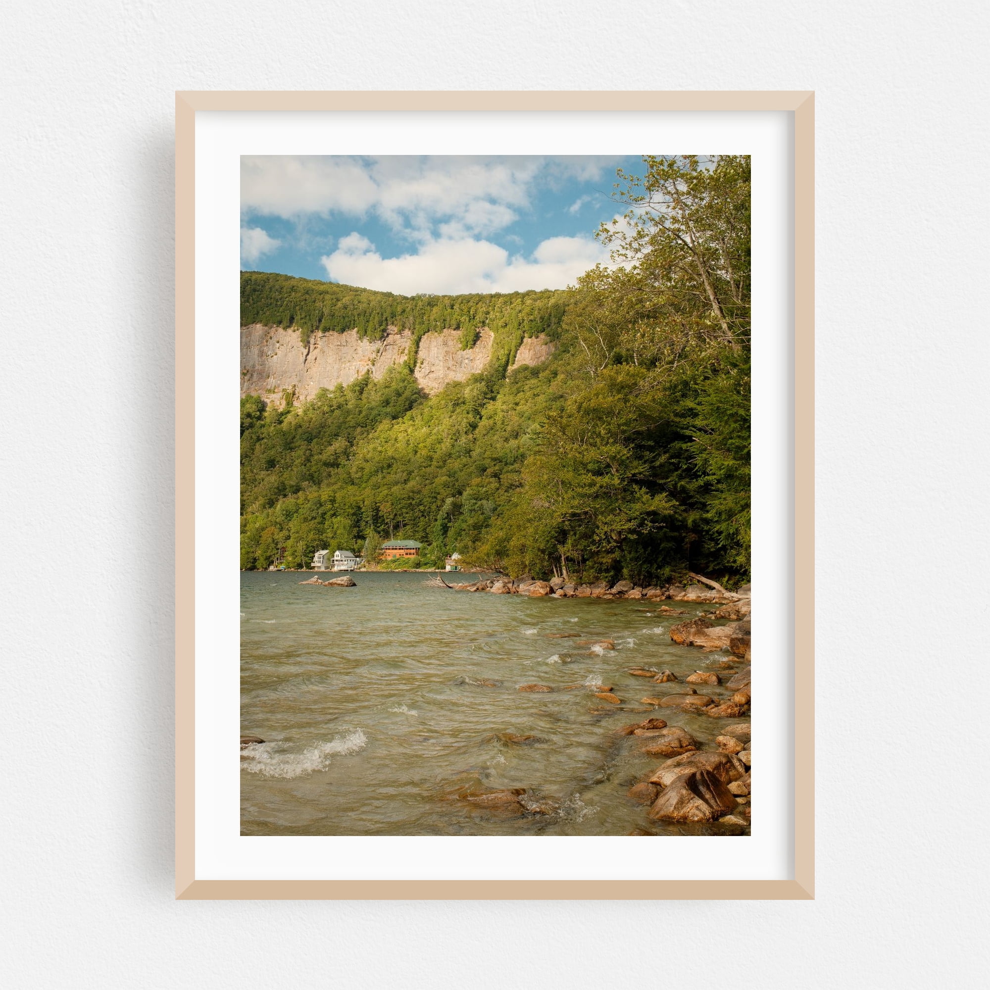 The Shore of Lake Willoughby - Westmore Vermont Photography Lake Nature ...