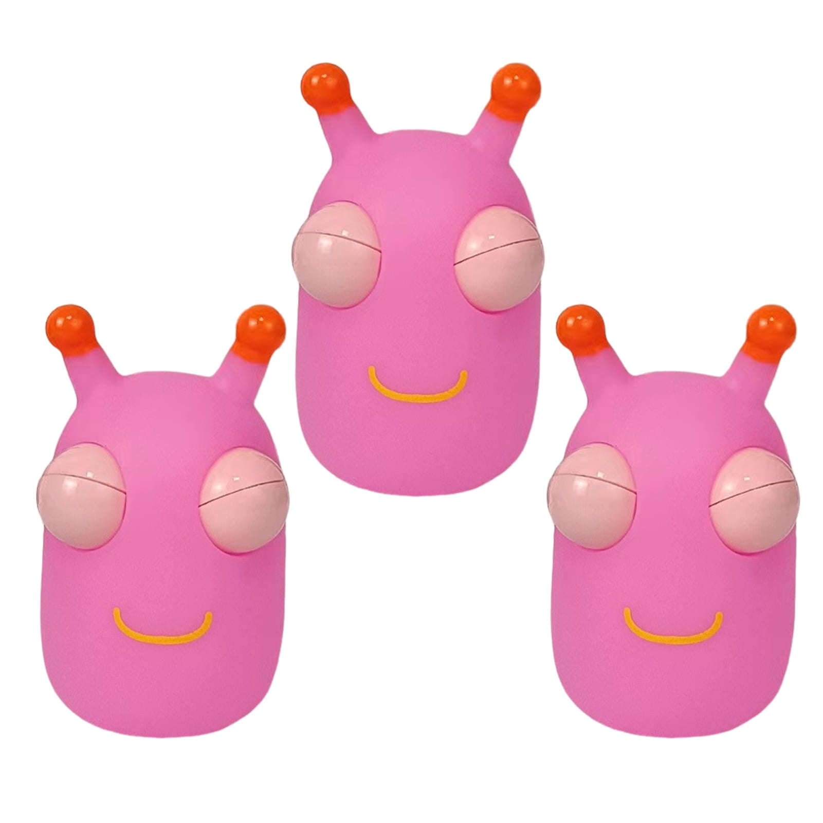Shoreew 1/2/3 Pcs Popping Eye Cabbage Worm Toy – Stress Relief Sensory ...
