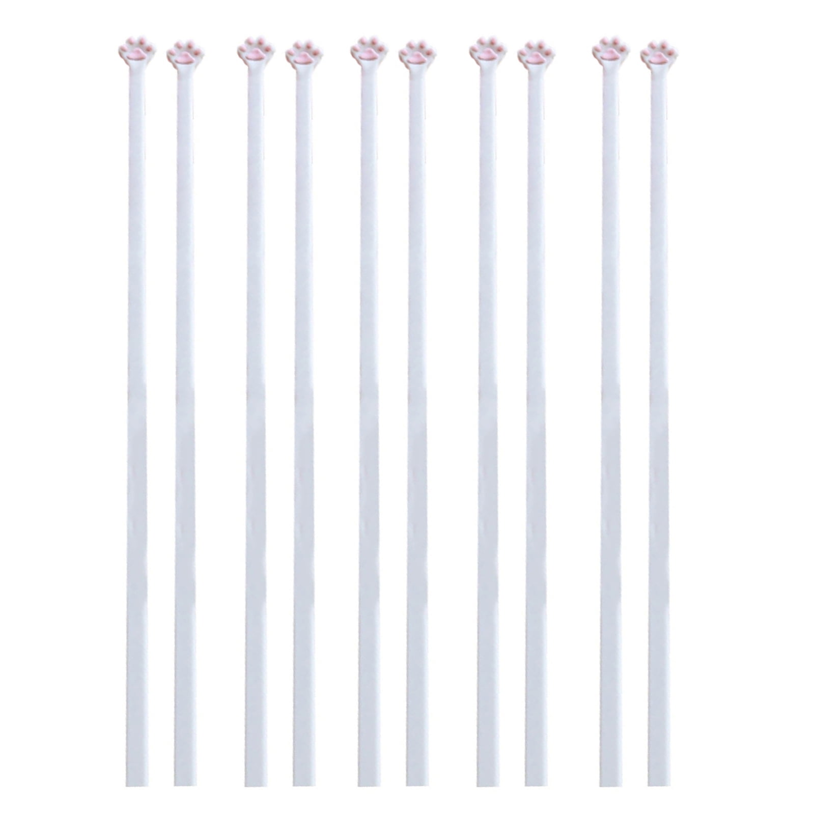 Shoreew 1/5 Pairs Cat Claw Chopsticks Set Cute Pink Paw Prints Non-Slip ...