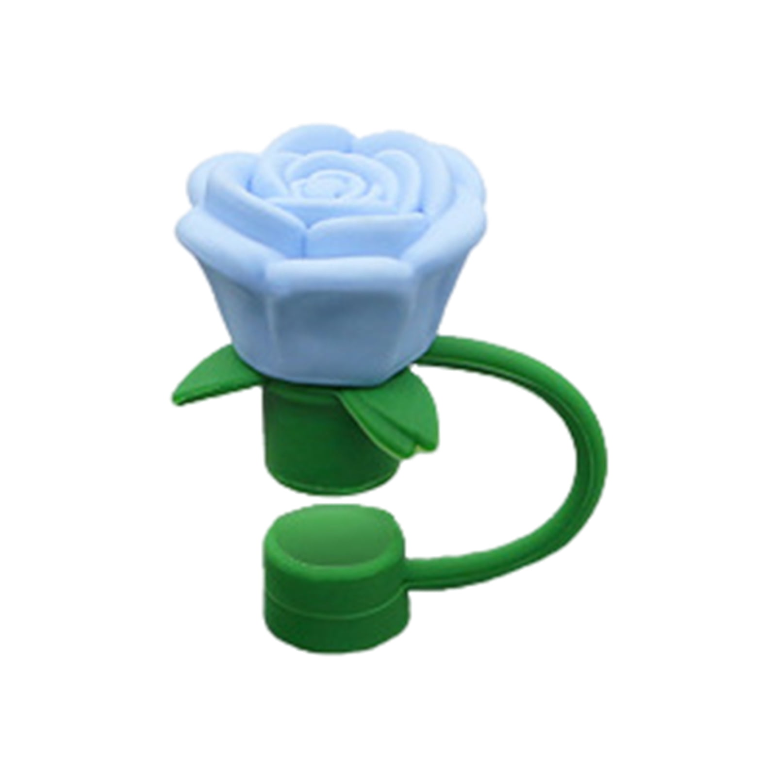 Shoreew 1/9Pcs Silicone Straw Caps for 30/40 Oz Cup Cute Flower Shape ...