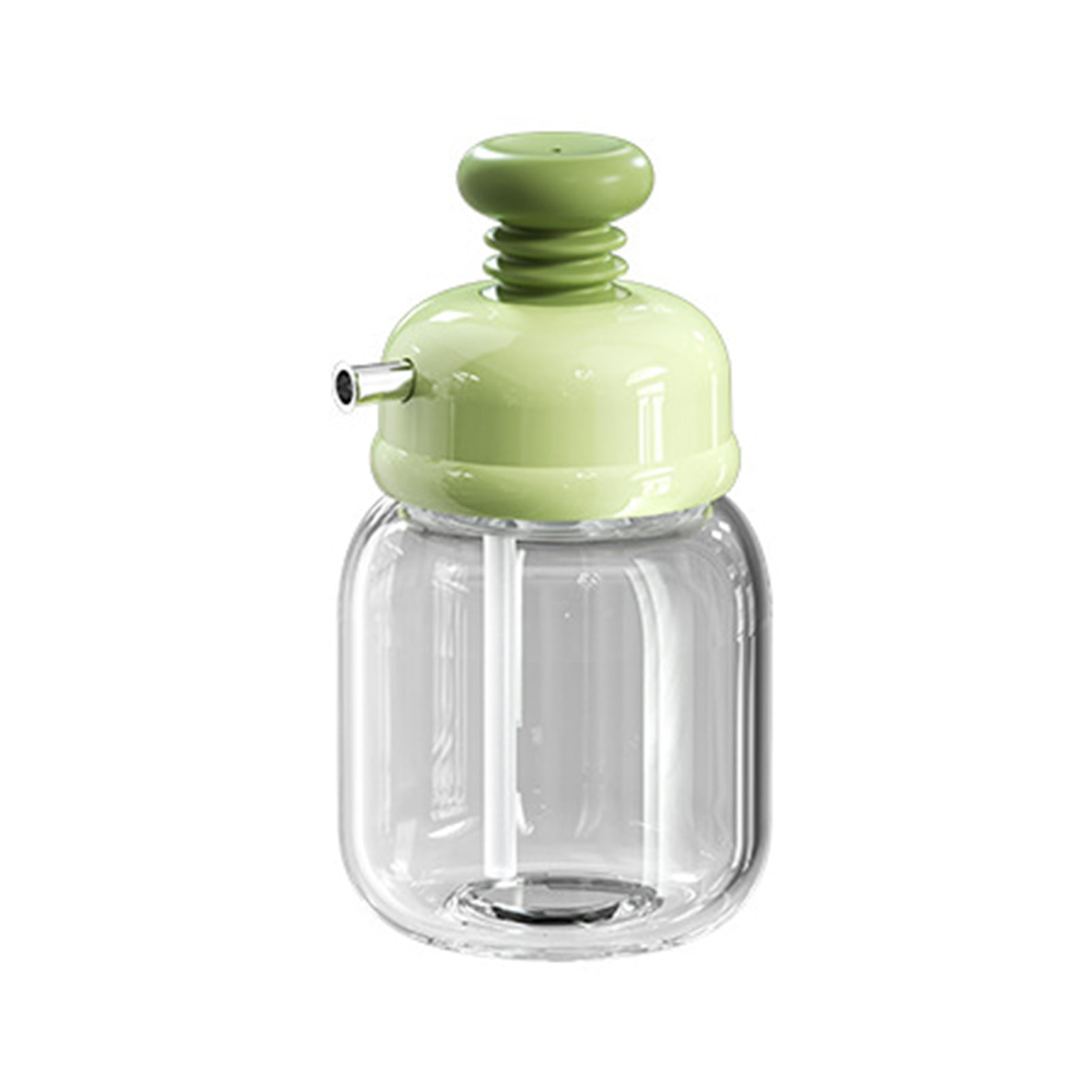 Shoreew 100ml Glass Seasoning Bottle Press-and-Control Cruet Container ...