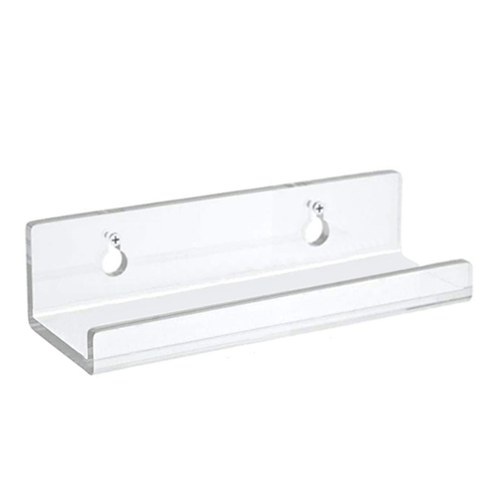 Shoreew 1Pc/6Pcs Clear Acrylic Vinyl Record Shelf Wall Mount Sleek ...