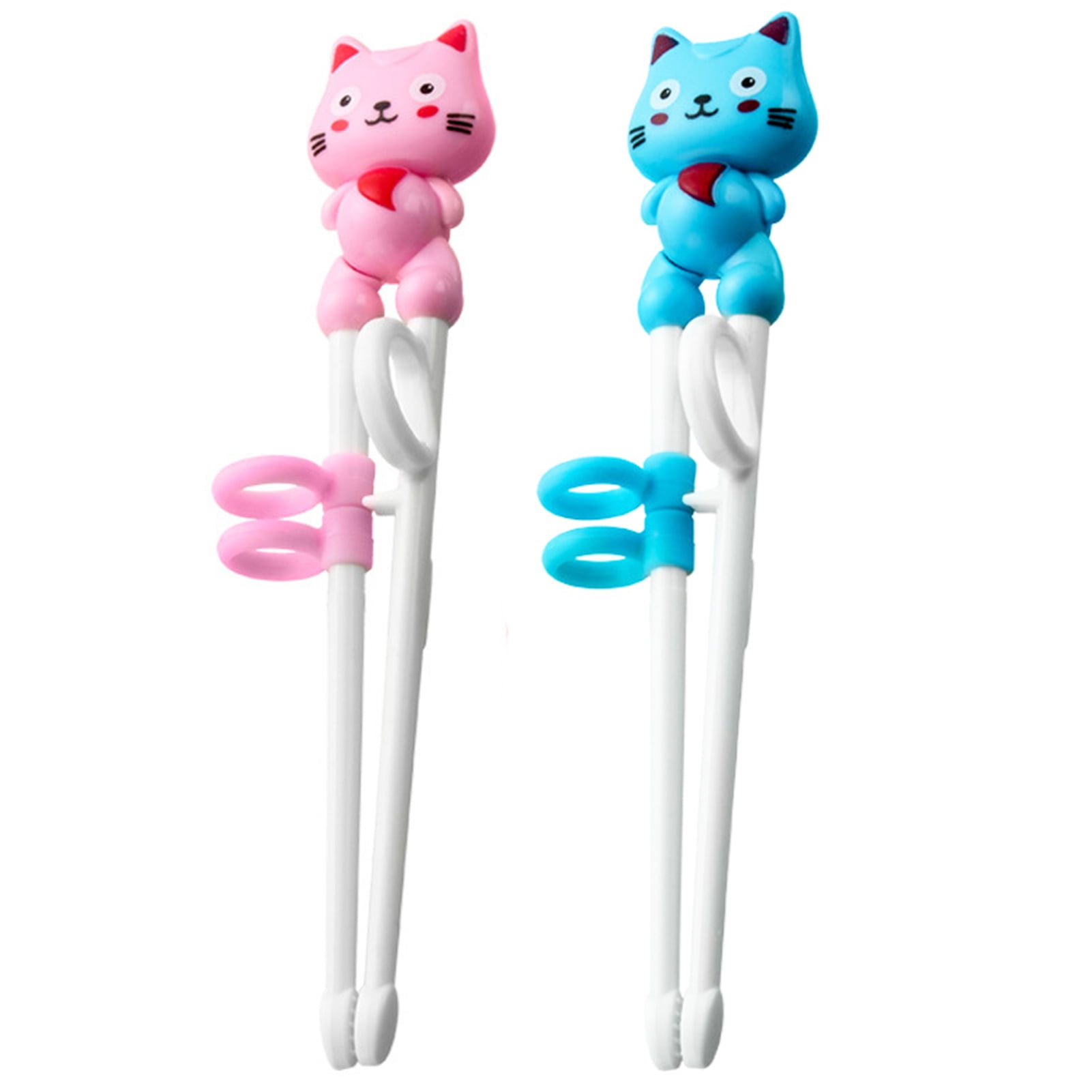 Shoreew 2 Pair Kids Chopsticks Easy-to-use Reusable Educational ...