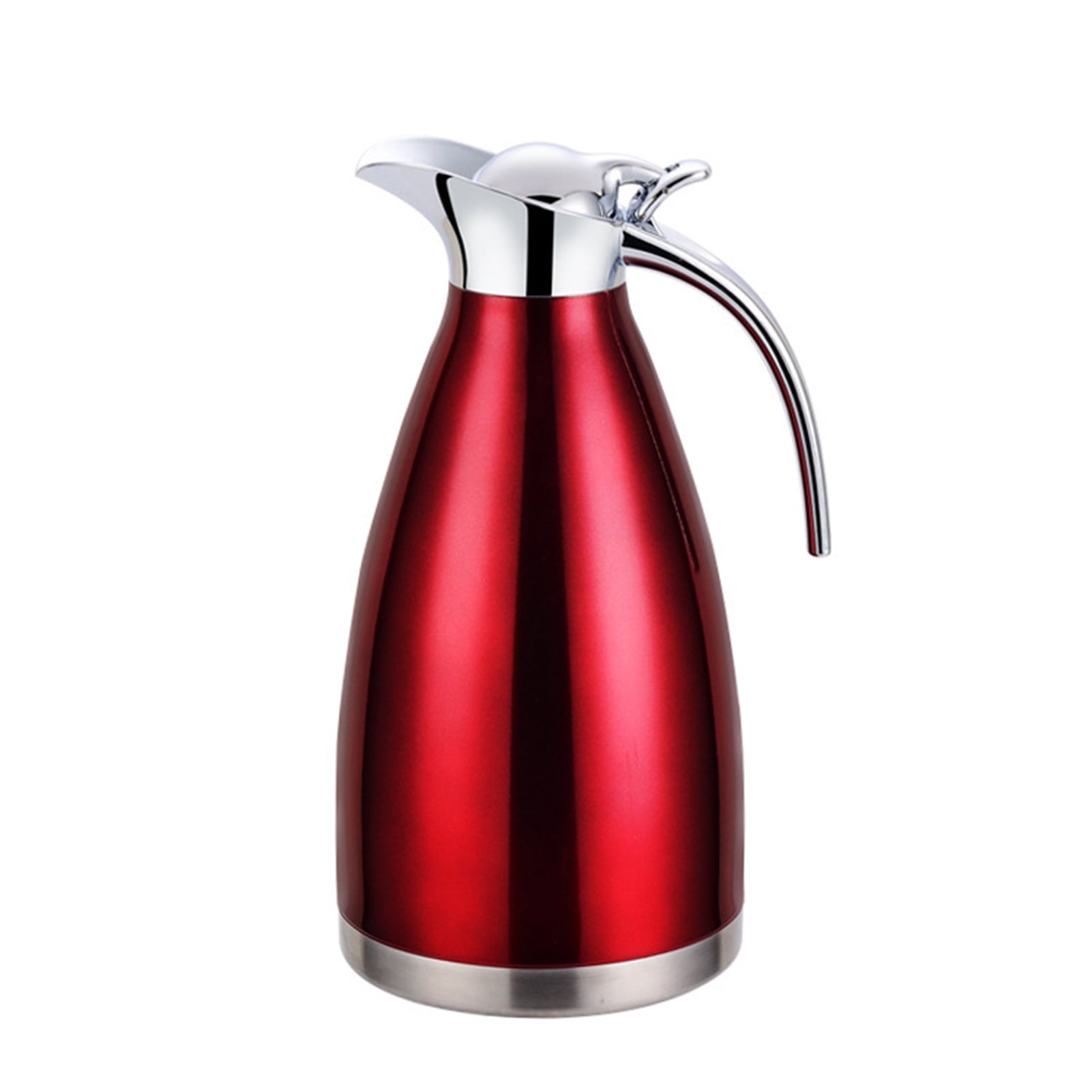 Shoreew 2L Stainless Steel Thermal Kettle Flask Jug Double Layer Insulation Pot for Tea Coffee ...