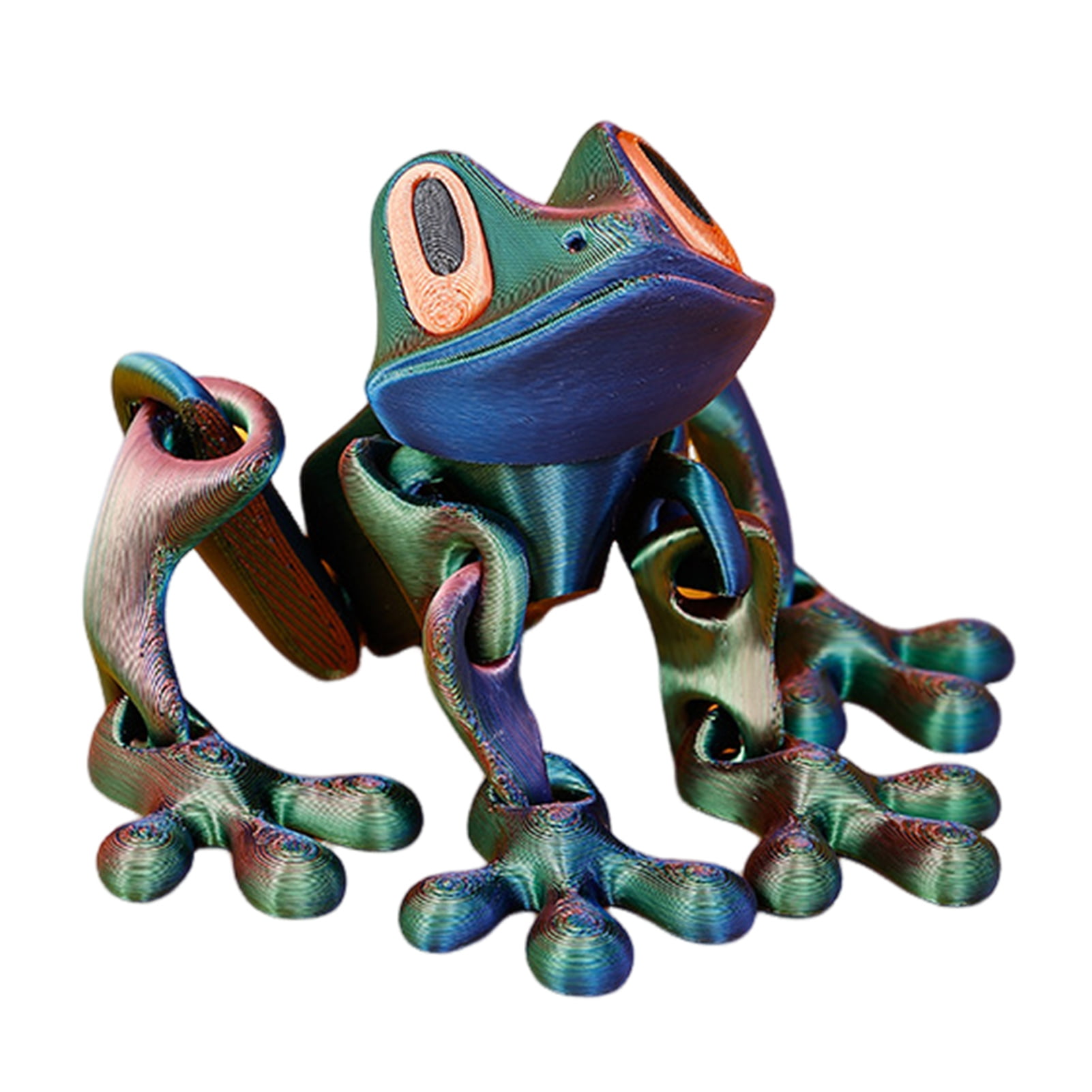 Shoreew 3D Printed Frog Figurine with Magnetic Joints – Articulated ...