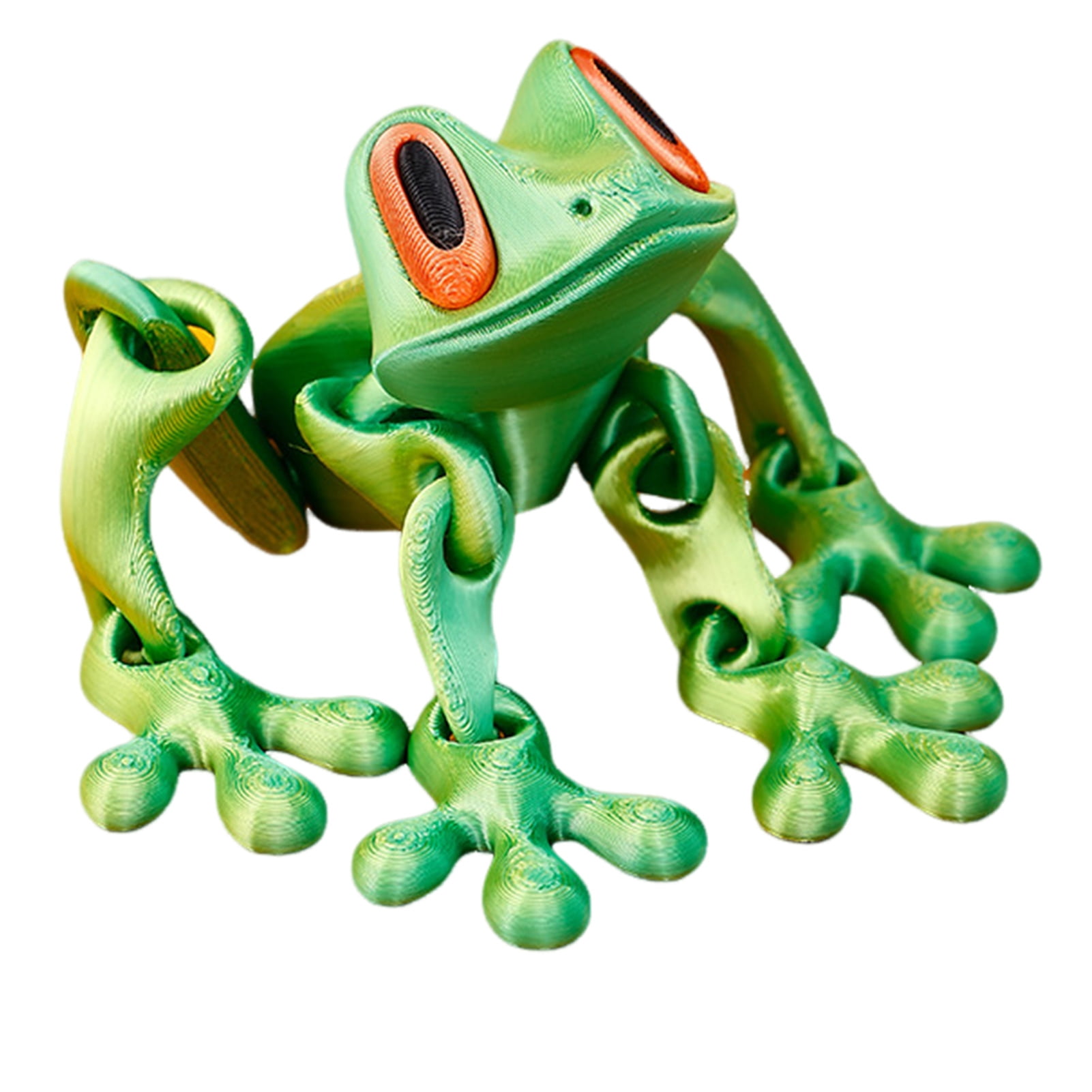 Shoreew 3D Printed Frog Figurine with Magnetic Joints – Articulated ...