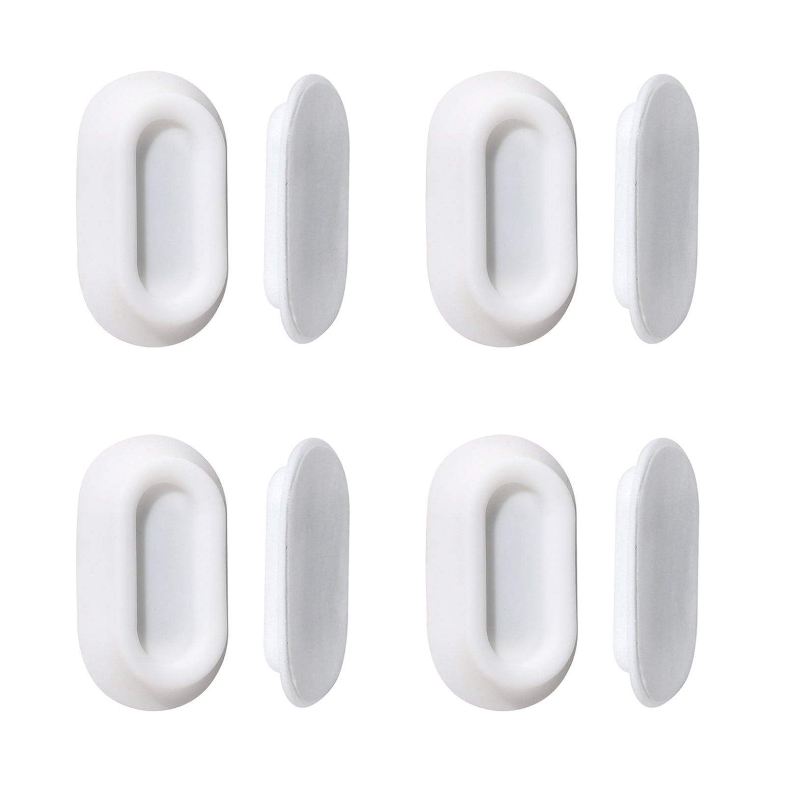 Shoreew 4 Pairs Magnetic Remote Control Holder Easy to Install Self ...