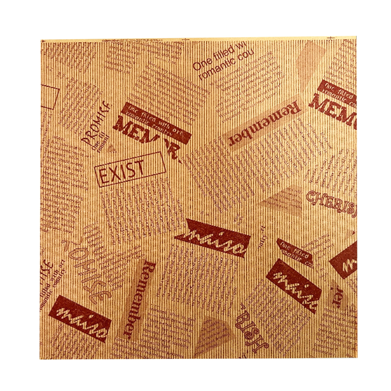 Shoreew 50 Sheets Baking Paper Food-Grade Anti-Oil Non-Stick High ...