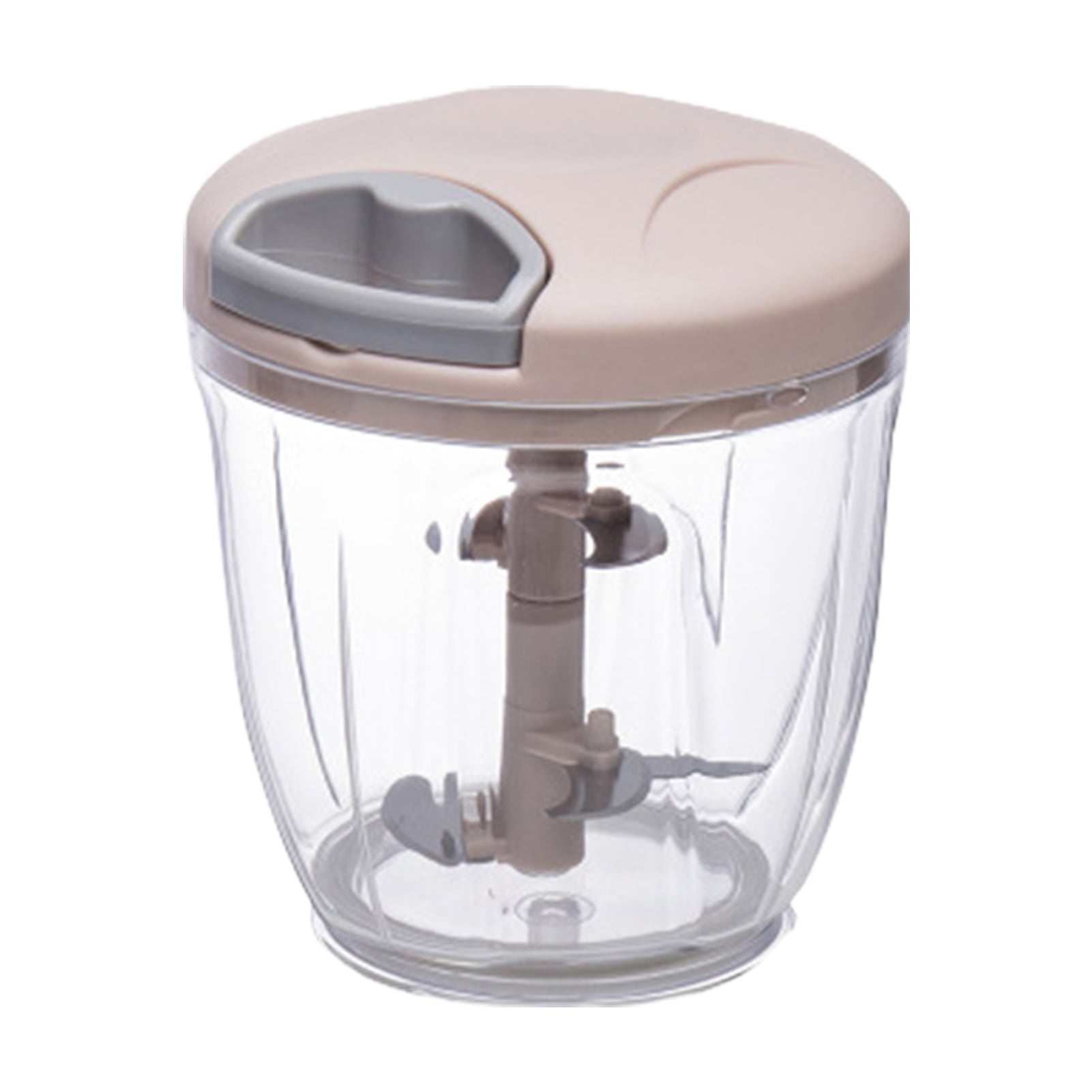 Shoreew 500/900ML Garlic Stirrer Manual Food Processor Vegetable Chopper Hand Pull String Onion ...