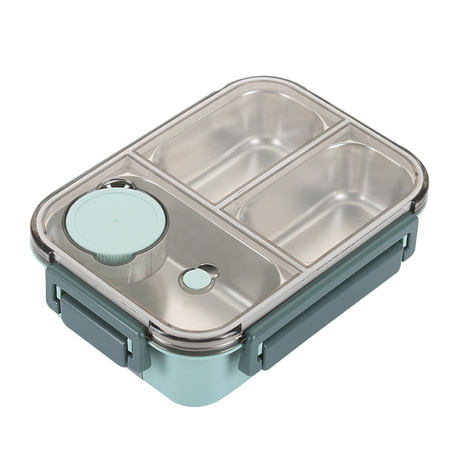 Shoreew 850ml Lunch Box Stainless Steel Bento Box for Adults Leakproof ...