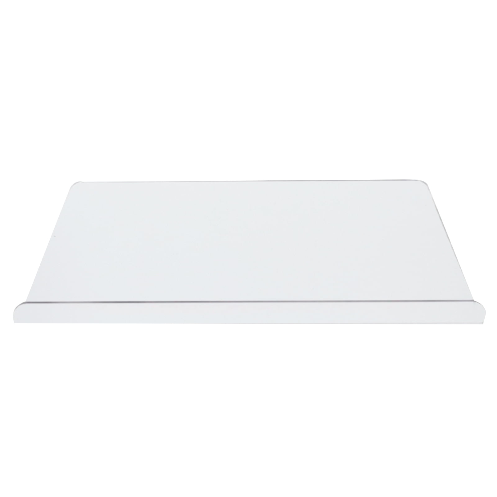 Shoreew Acrylic Cutting Board with Counter Lip Non Slip Clear Cutting ...