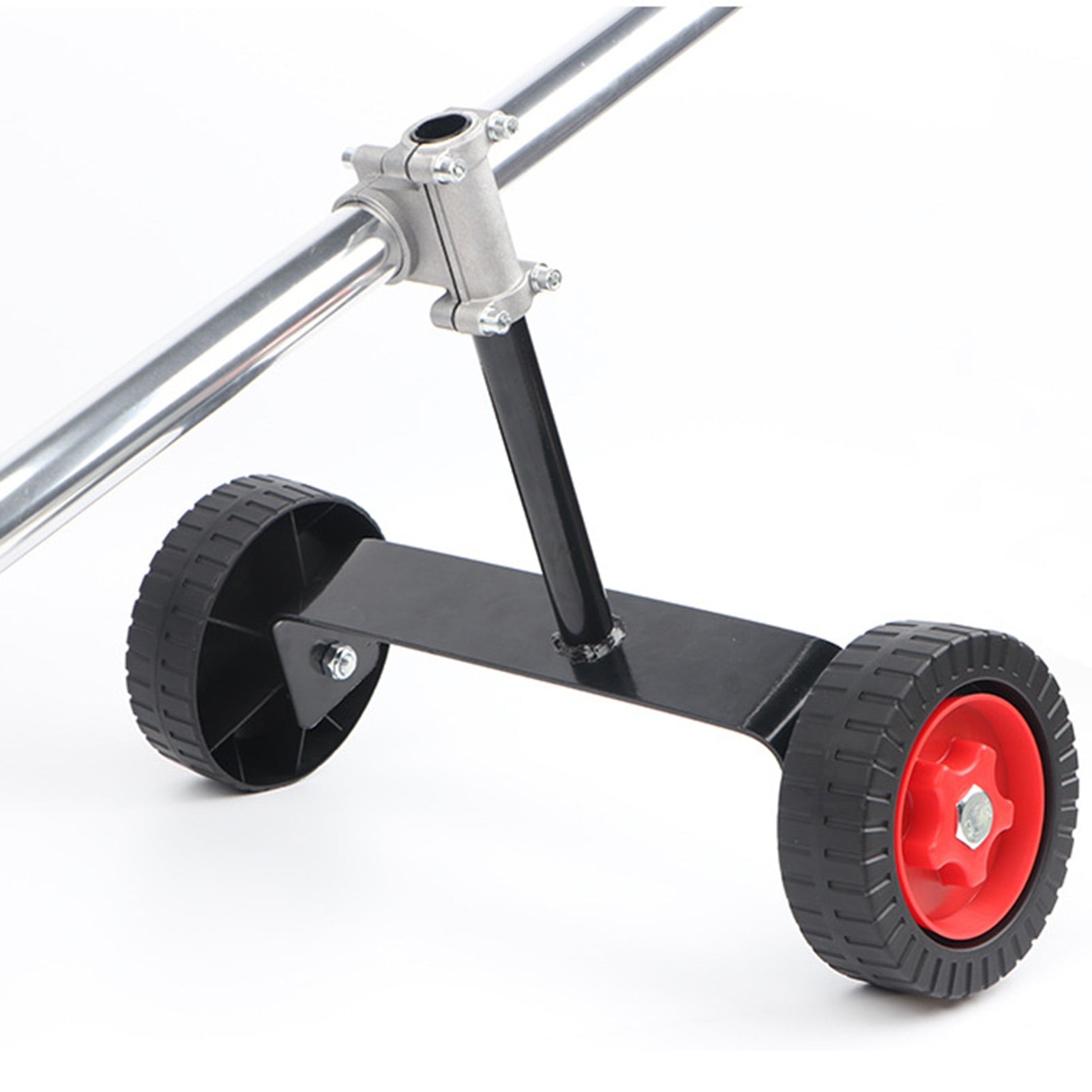 Shoreew Adjustable T-Shaped Lawn Mower Support Frame with Auxiliary ...