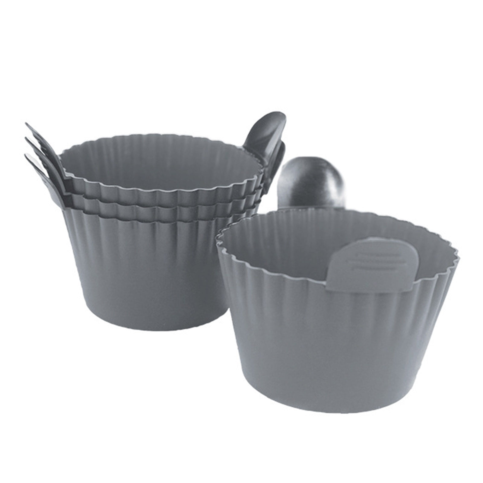 Shoreew Air Fryer Egg Poacher Silicone Cupcake Baking Cups Non-stick ...