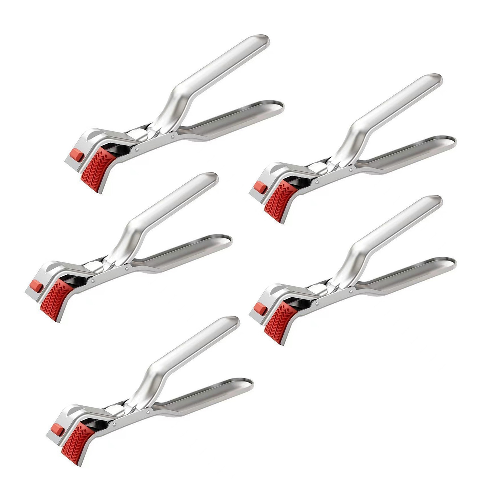 Shoreew Anti-Scald Dish Clip Stainless Steel Bowl Clip Hot Pan Gripper ...