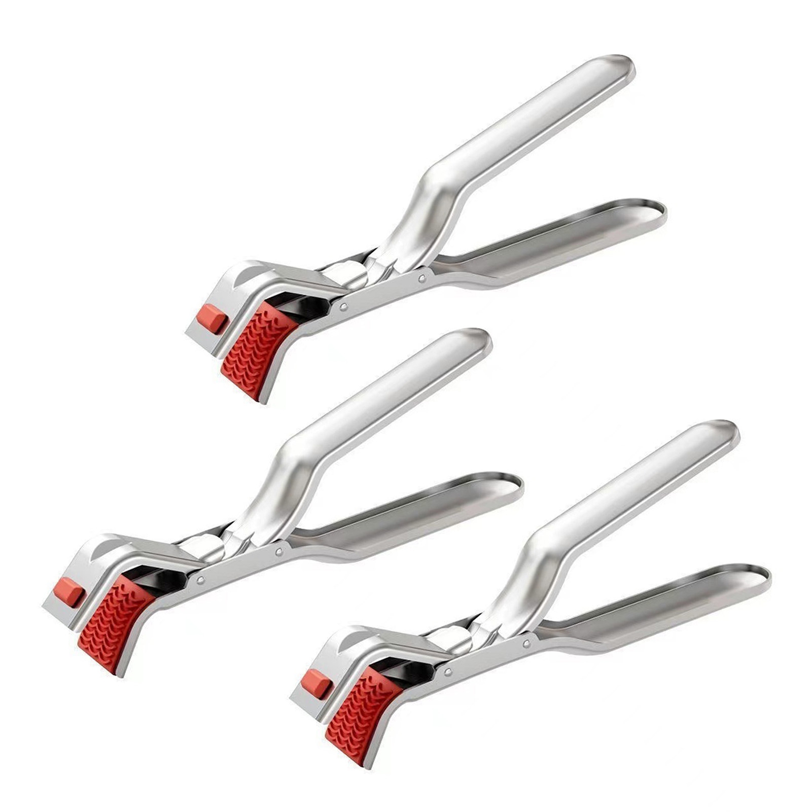 Shoreew Anti-Scald Dish Clip Stainless Steel Bowl Clip Hot Pan Gripper ...