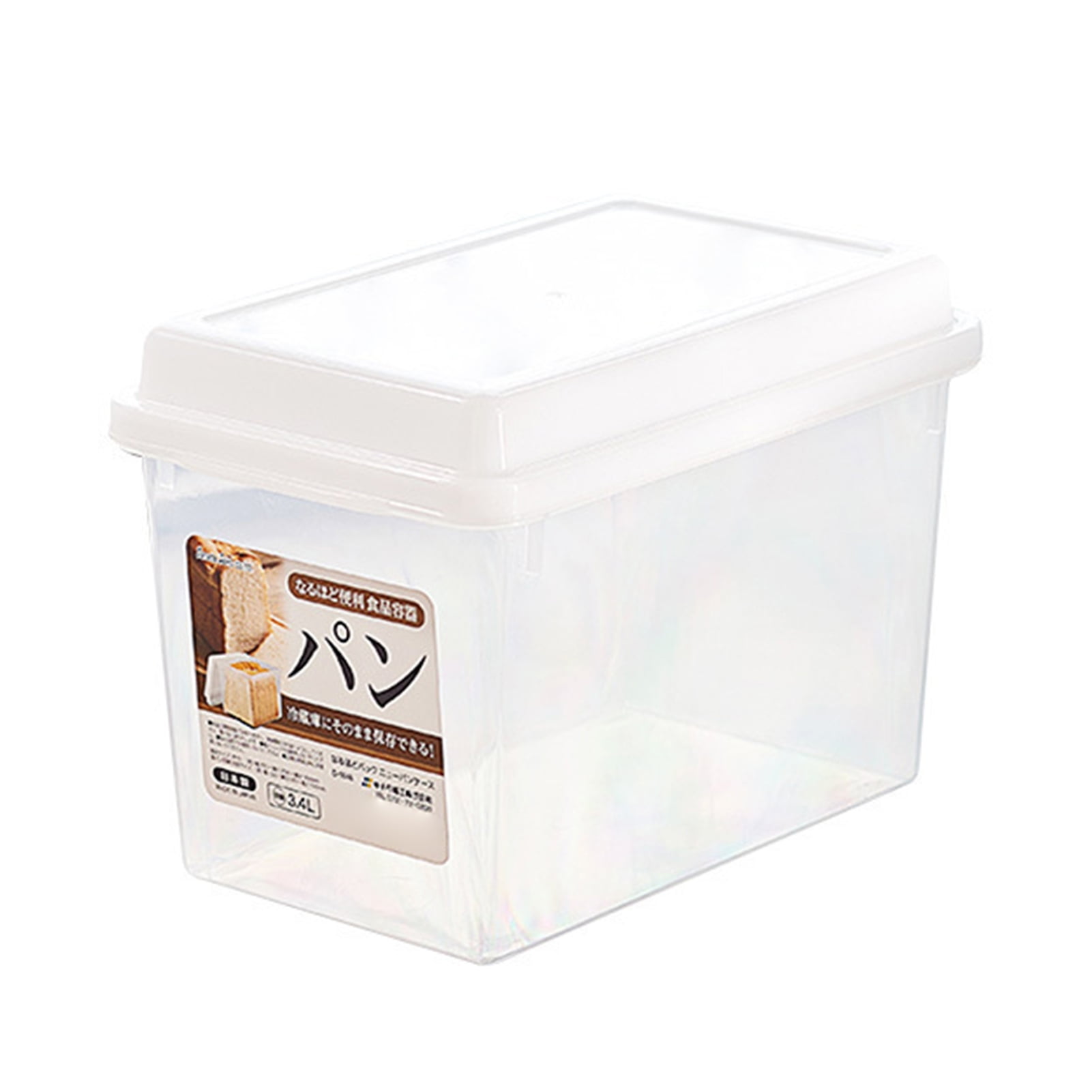 Shoreew Bread Storage Box 3.4L Capacity Airtight Bread Container for ...