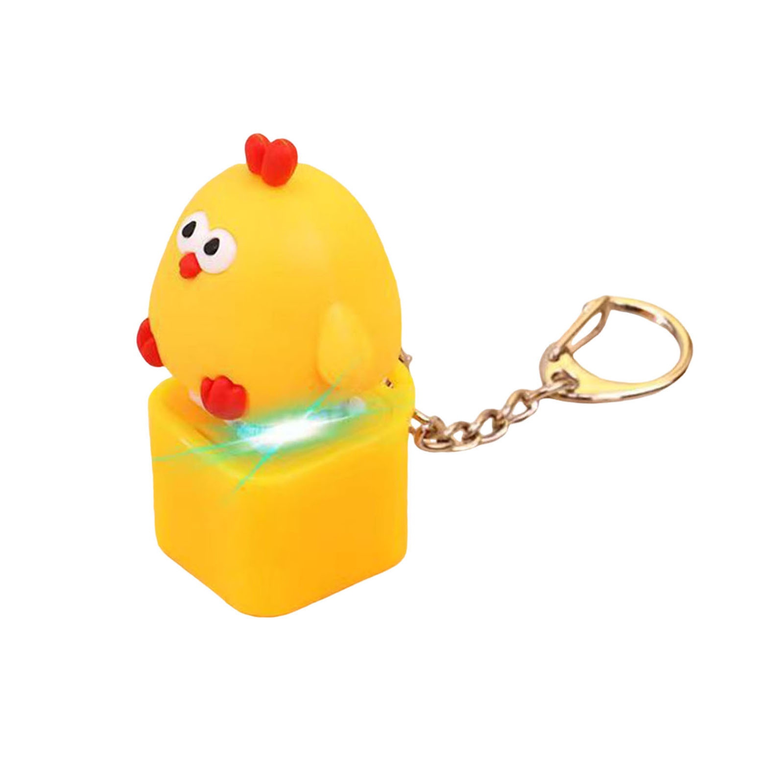 Shoreew Cartoon Keyboard Fidget Keychain with Light Sound Stress Relief ...