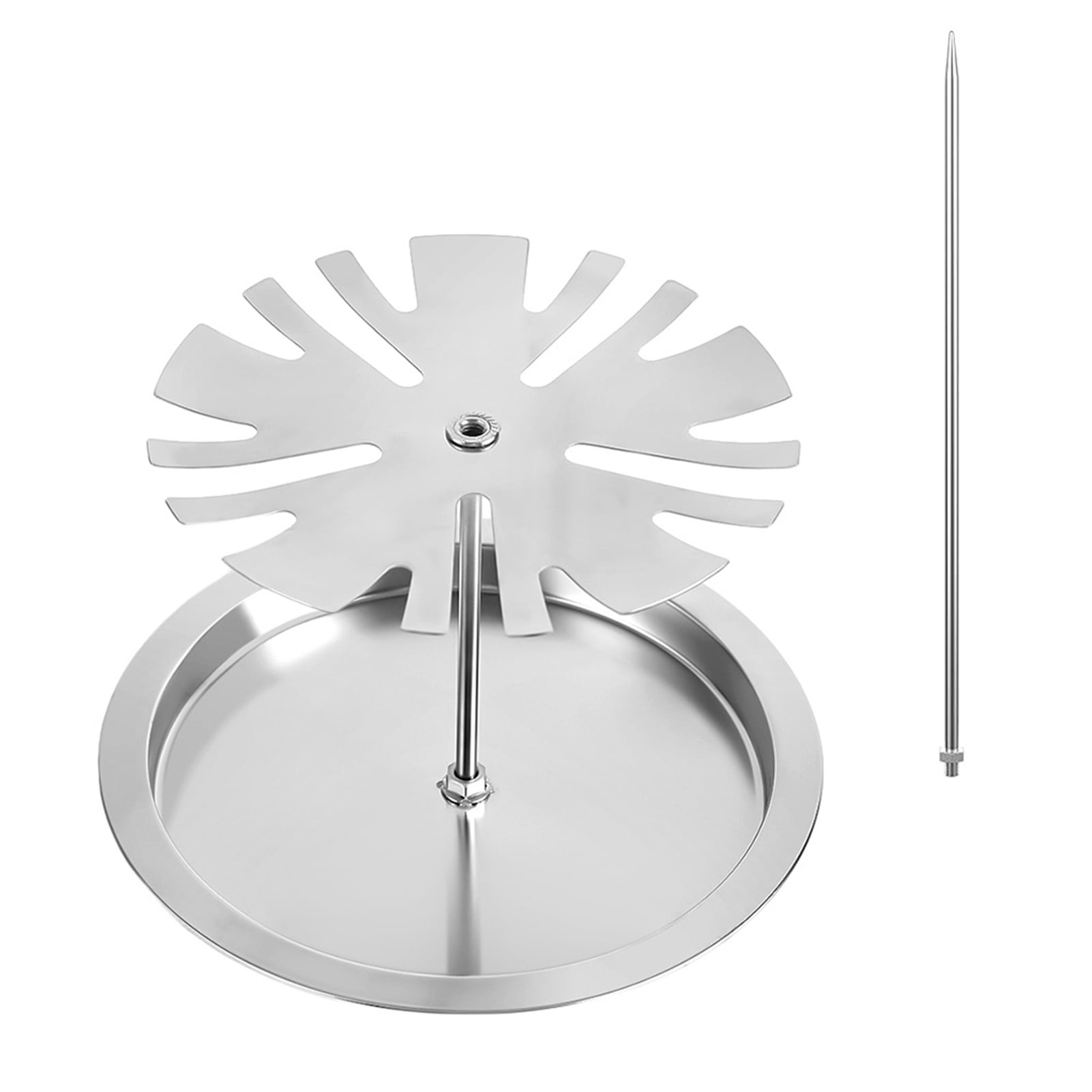 Shoreew Chicken Leg Wing Rack with Drip Tray Stainless Steel Chicken ...