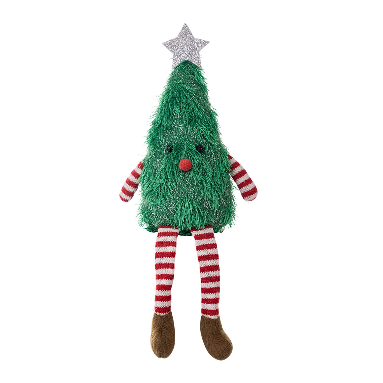 Shoreew Christmas Gnome Decoration Fluffy Christmas Tree Doll with ...