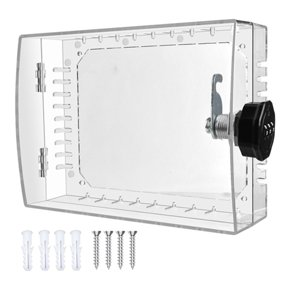 BISupply AC Thermostat Cover with Lock XS 1pk - Wall AC Panel Lock Box ...