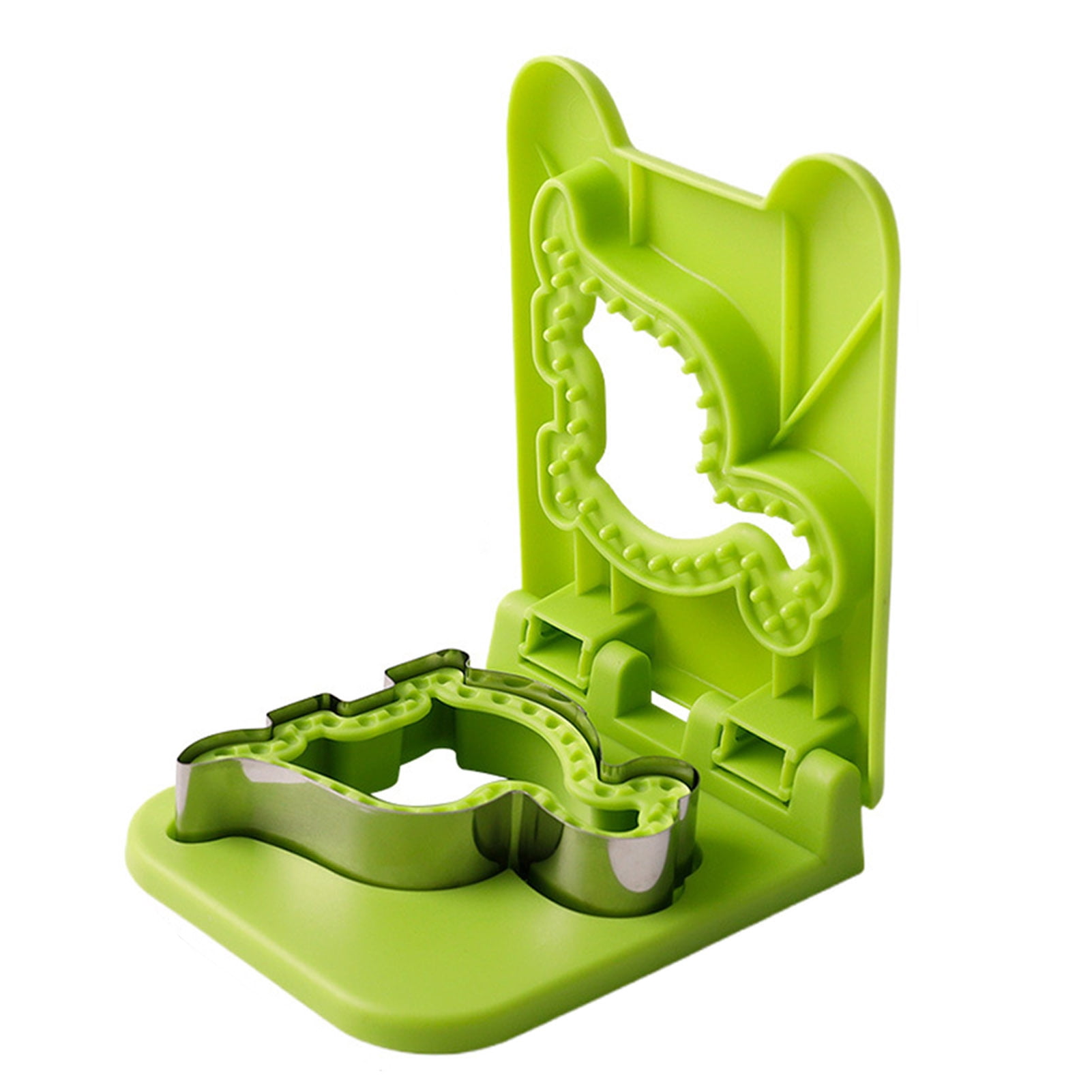 Shoreew Dinosaur Sandwich Cutter Cookie Breakfast Mold Stainless Steel ...