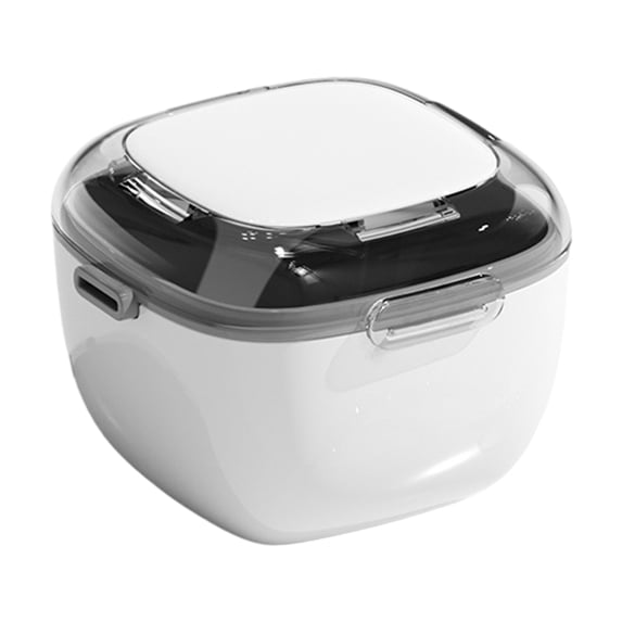Shoreew Double-layer Denture Holder Brace Storage Box BPA Free Compact ...