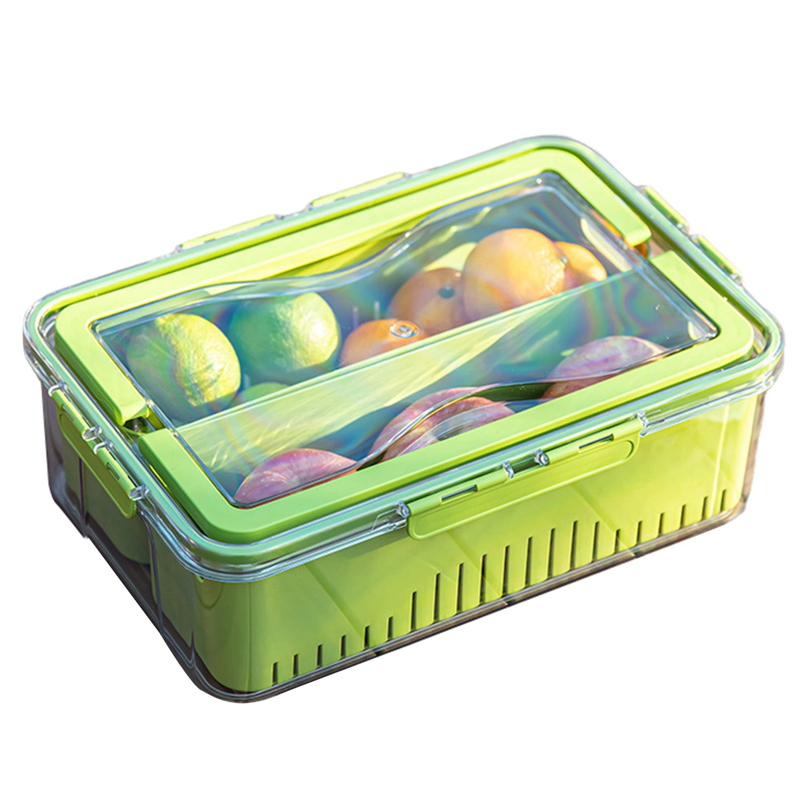 Shoreew Food Storage Box Snack Box Container with Lid Large Capacity ...