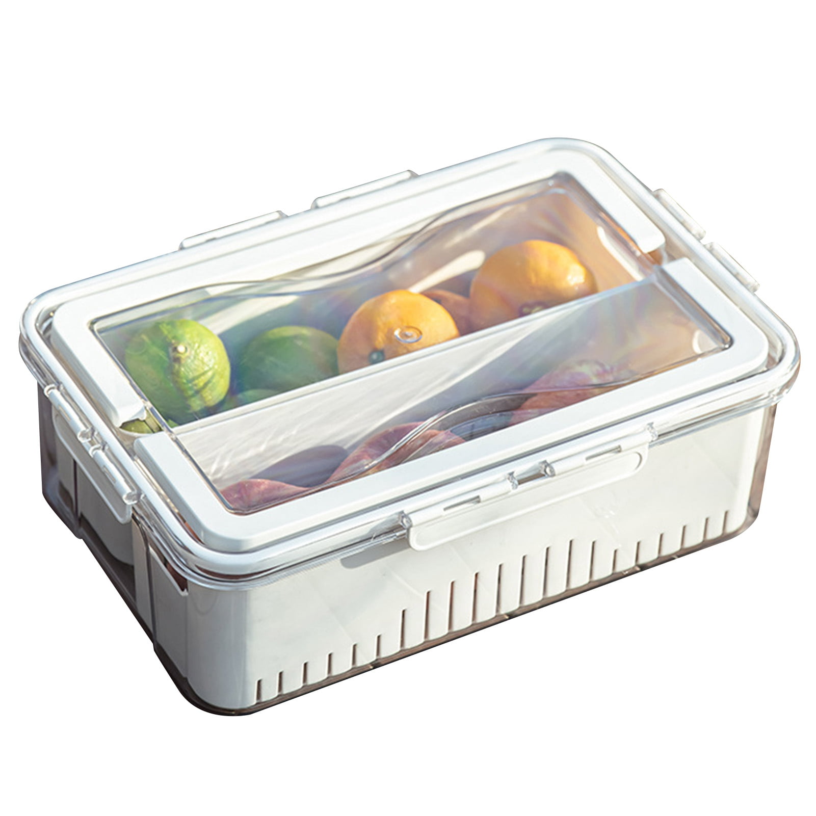 Shoreew Food Storage Box Snack Box Container with Lid Large Capacity ...