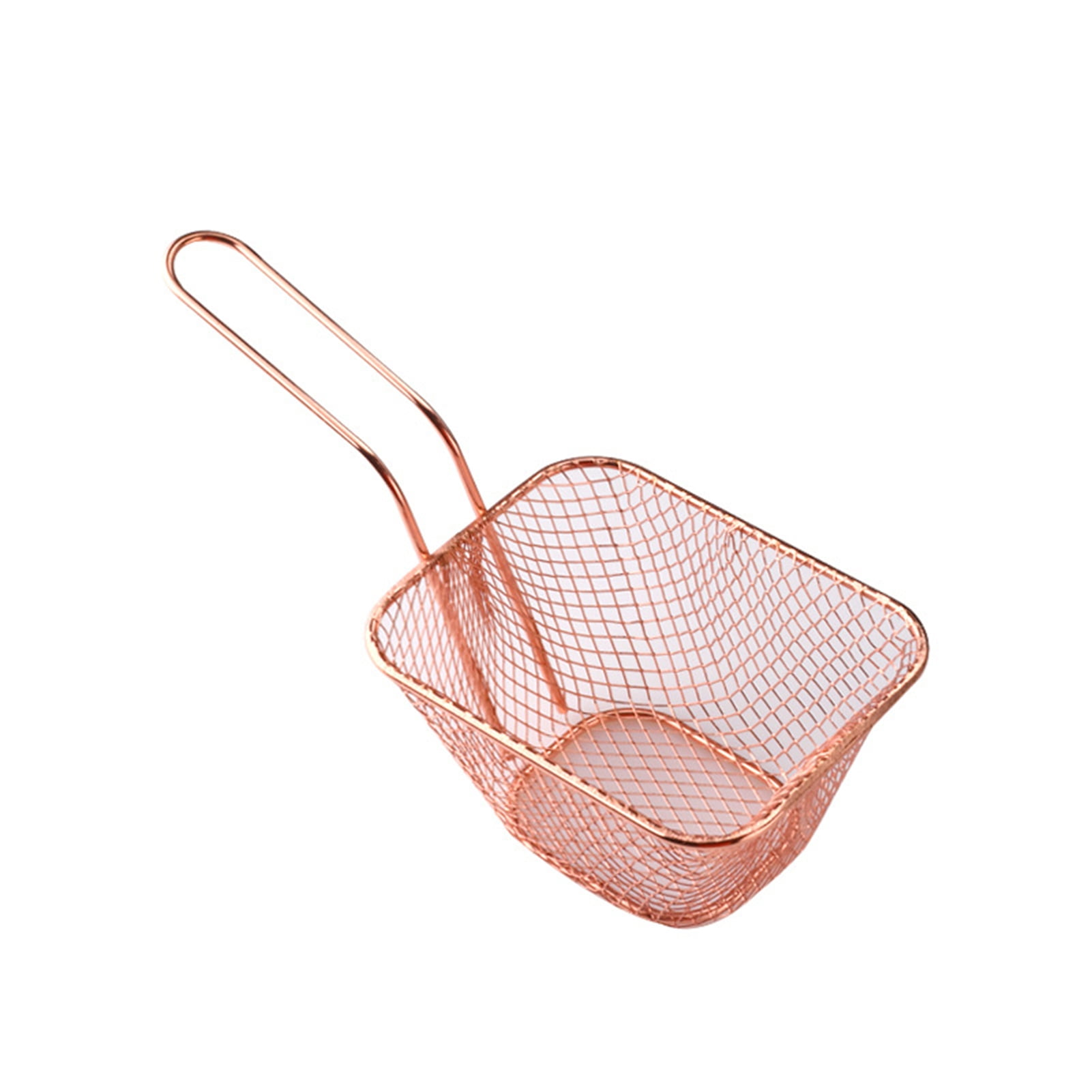 Shoreew French Fry Serving Basket Mini Chips Deep Fry Baskets Stainless ...