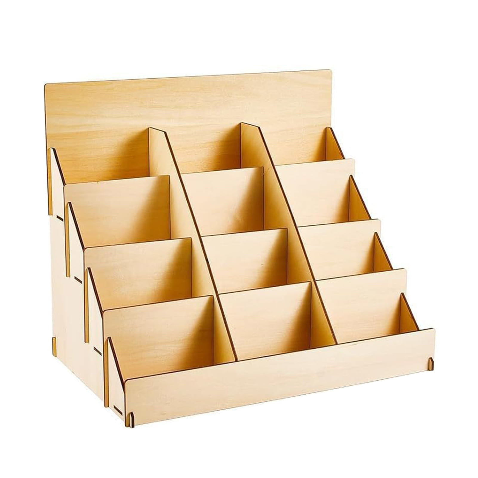 Shoreew Greeting Card Display Stand Storage Shelf 4 Layer Strong Load ...