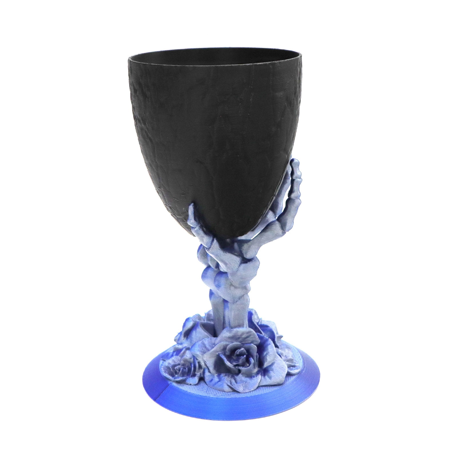 Shoreew Halloween Skeleton Candy Bowl Rose Skull Hand Dish Holder ...