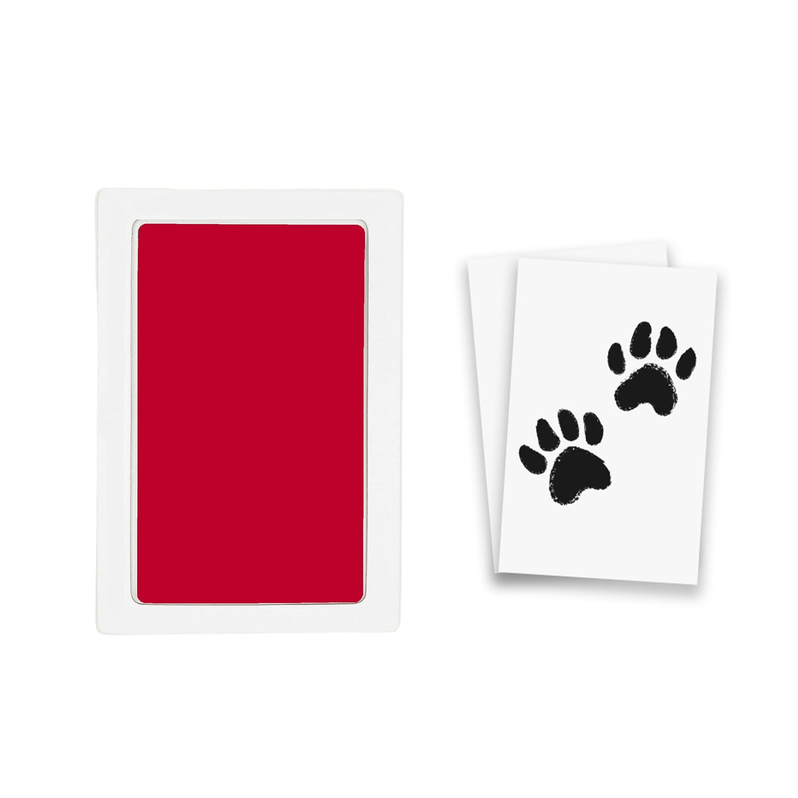 Shoreew Inkless Paw Print Kit Clean Touch Ink Pad And Imprint Cards No ...
