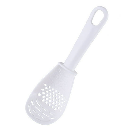 Shoreew Kitchen Grinding Spoon with Strainer Holes Multi-Use Masher And ...