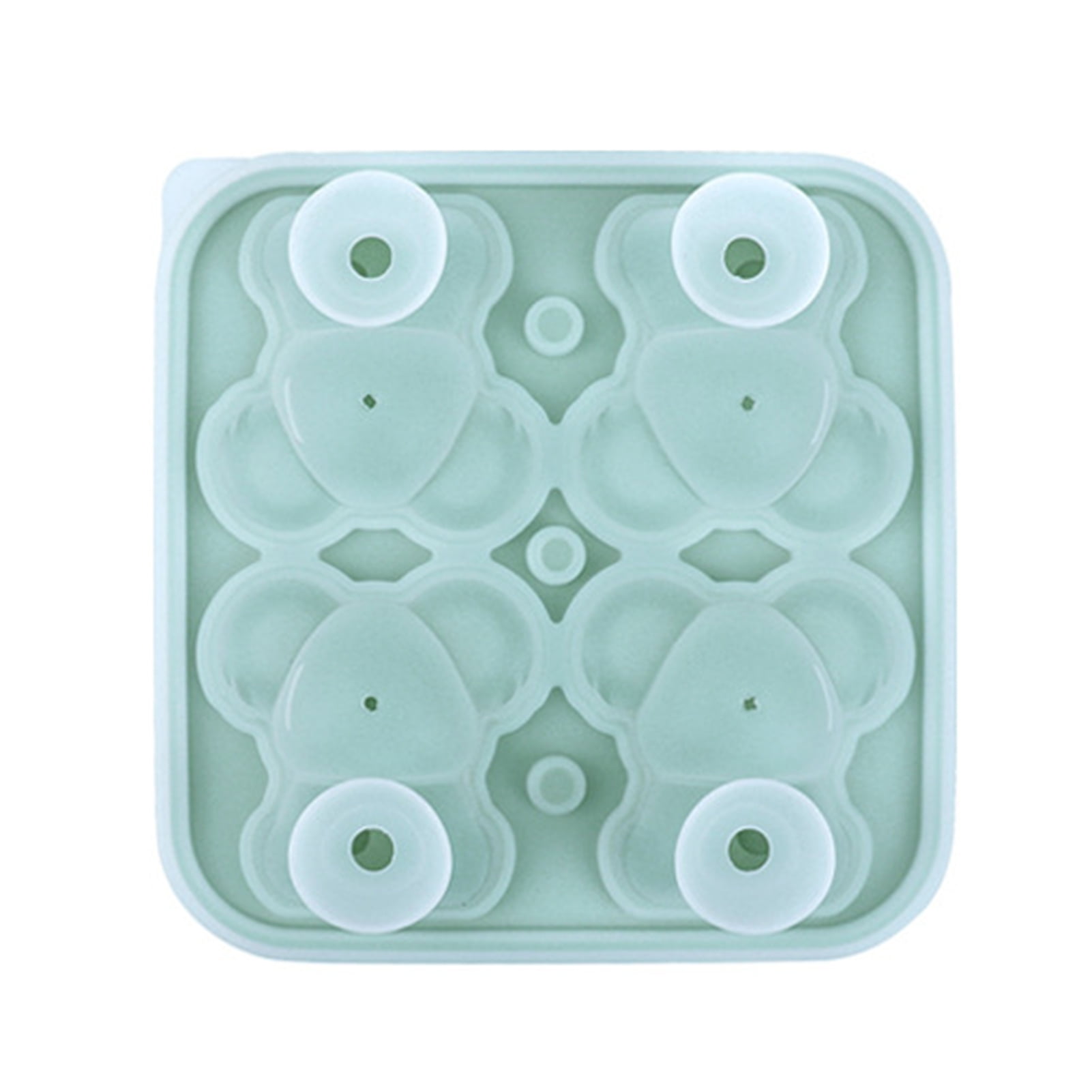 Shoreew Koala Shape Ice Cube Tray 4-Cavity Silicone Chocolate Cake Mold ...