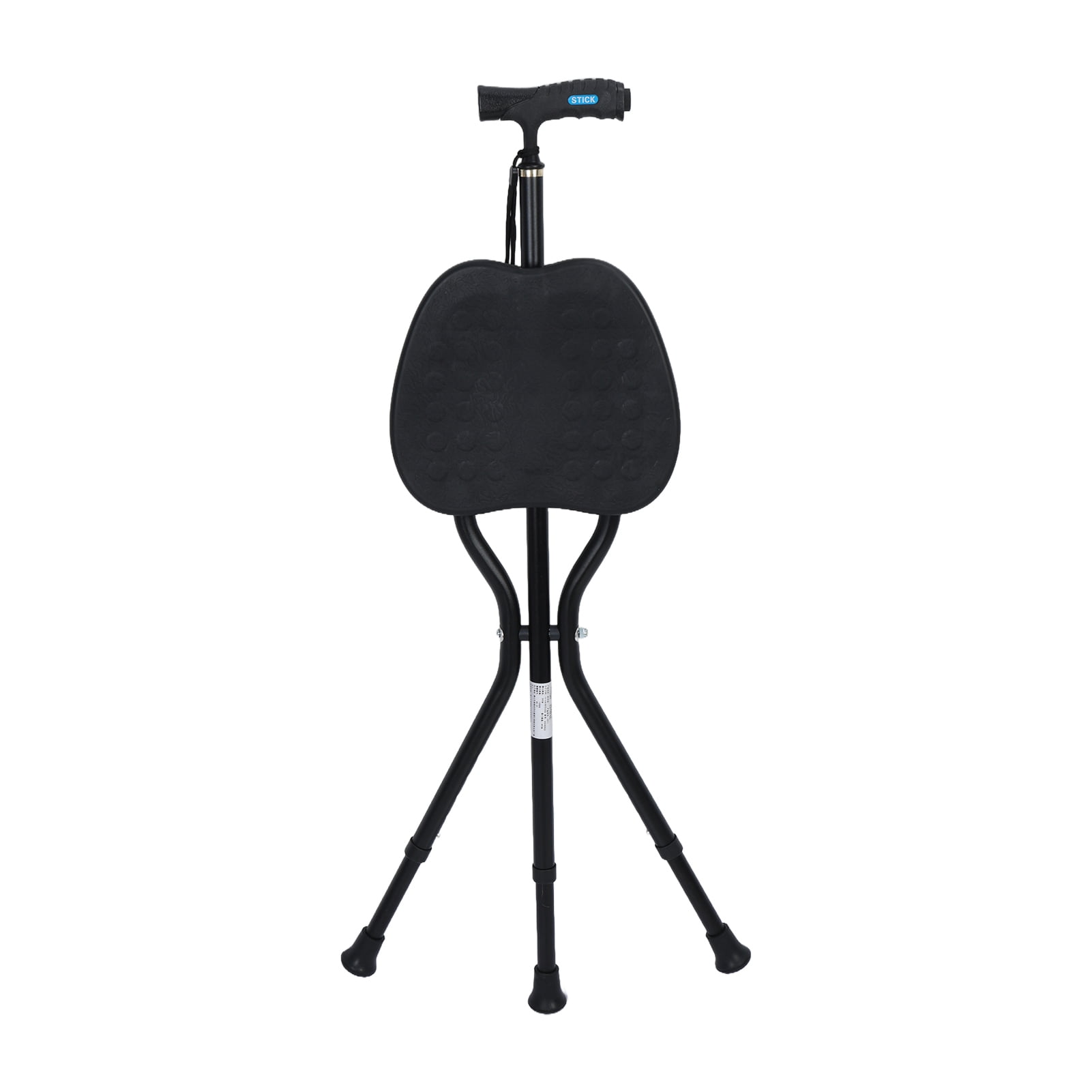 Shoreew LED Folding Cane with Seat – 5-Height Adjustable Walking Stick ...