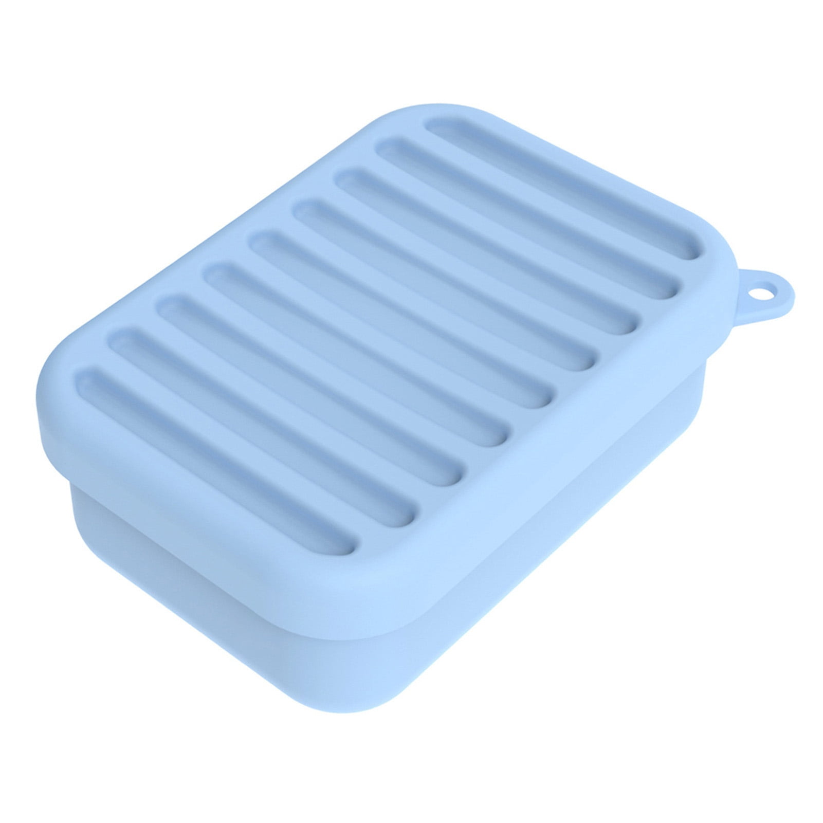 Shoreew Leak-Proof Silicone Travel Soap Case with Drainage Lid Compact ...