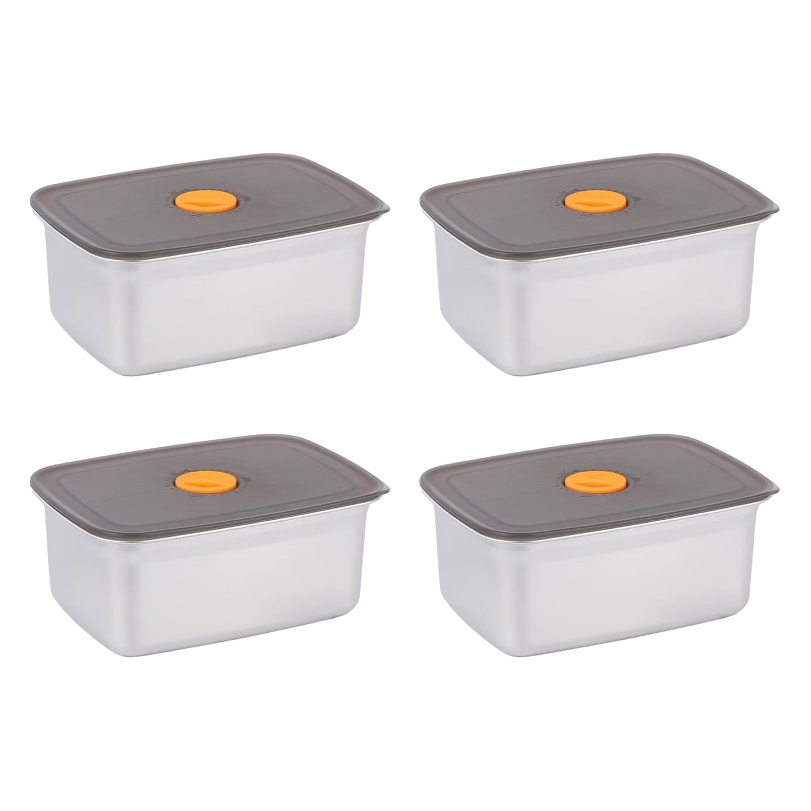 Shoreew Lunch Box with Lid Stackable Snack Containers Leak-proof ...
