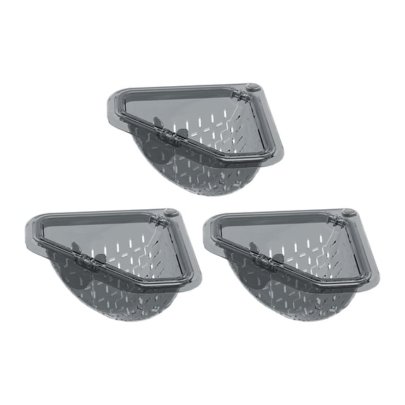 Shoreew Magnetic Triangle Drain Basket Sink Corner Strainer Kitchen ...