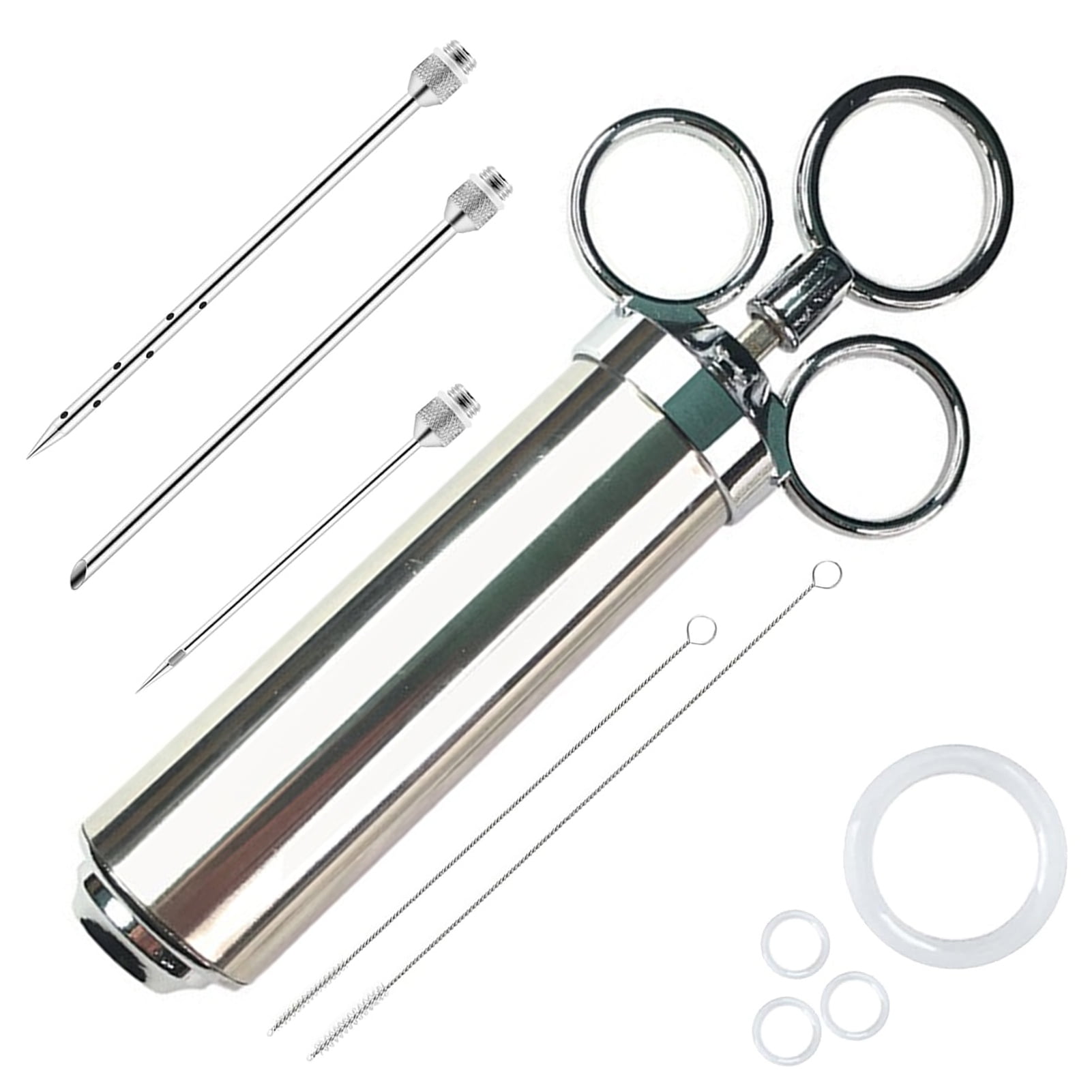 Shoreew Meat Injector Kit Marinade Seasoner with Stainless Steel ...