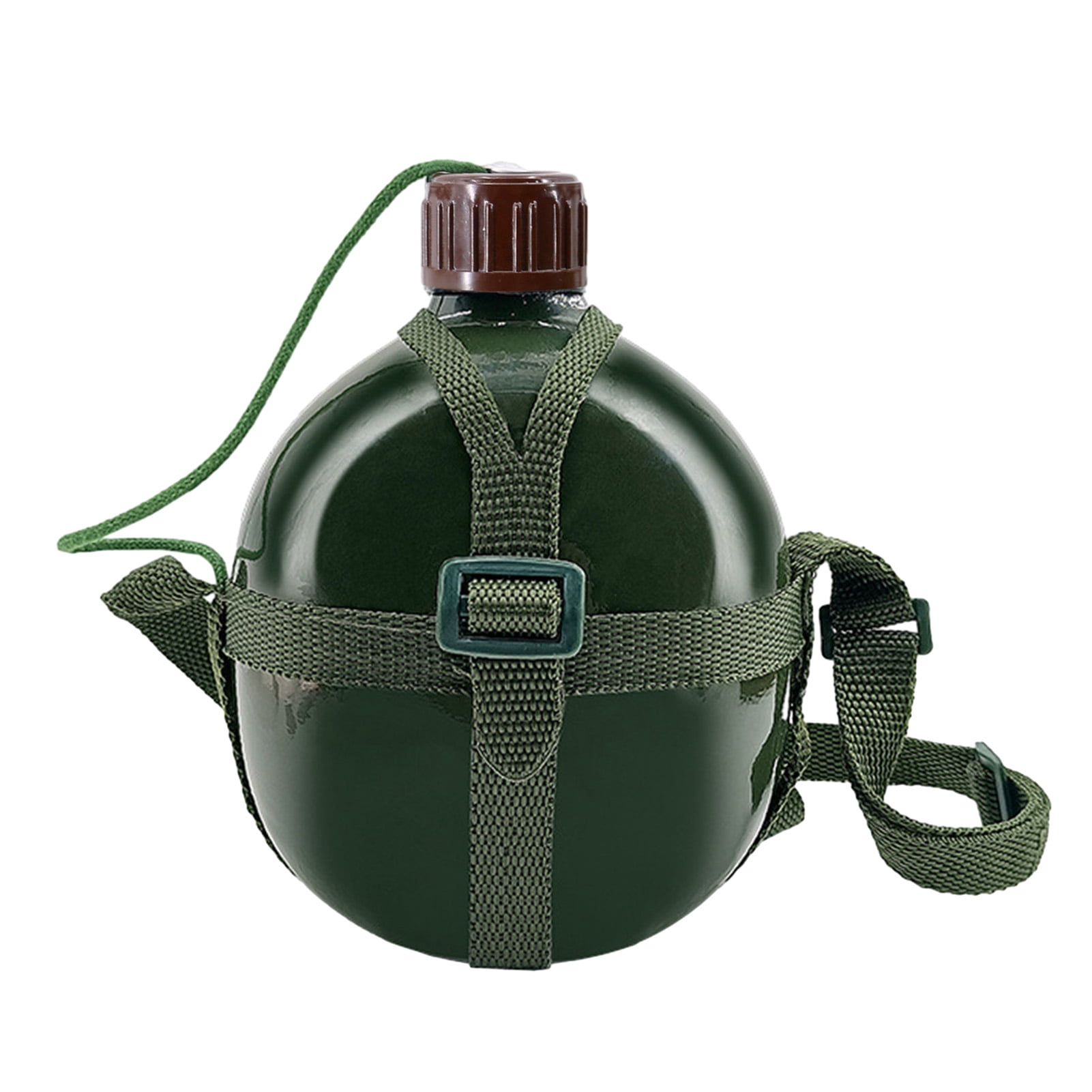 Shoreew Military Water Bottle Adjustable Strap Water Container Large ...