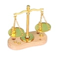 Shoreew Mini Balance Scale 1:12 Scale Retro Miniature Justice Scale Model Collectible Realistic ...