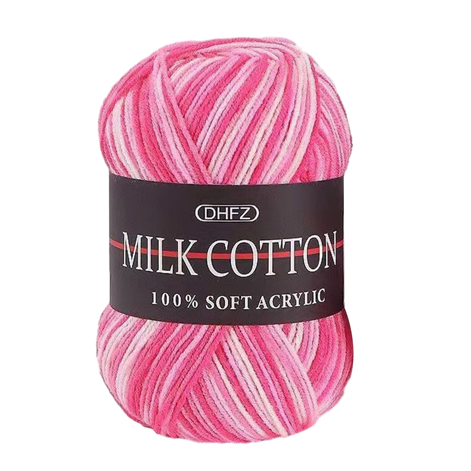 Shoreew Multi Color Yarn Skein 7.7 Yards Acrylic Fiber Yarn Colorful ...