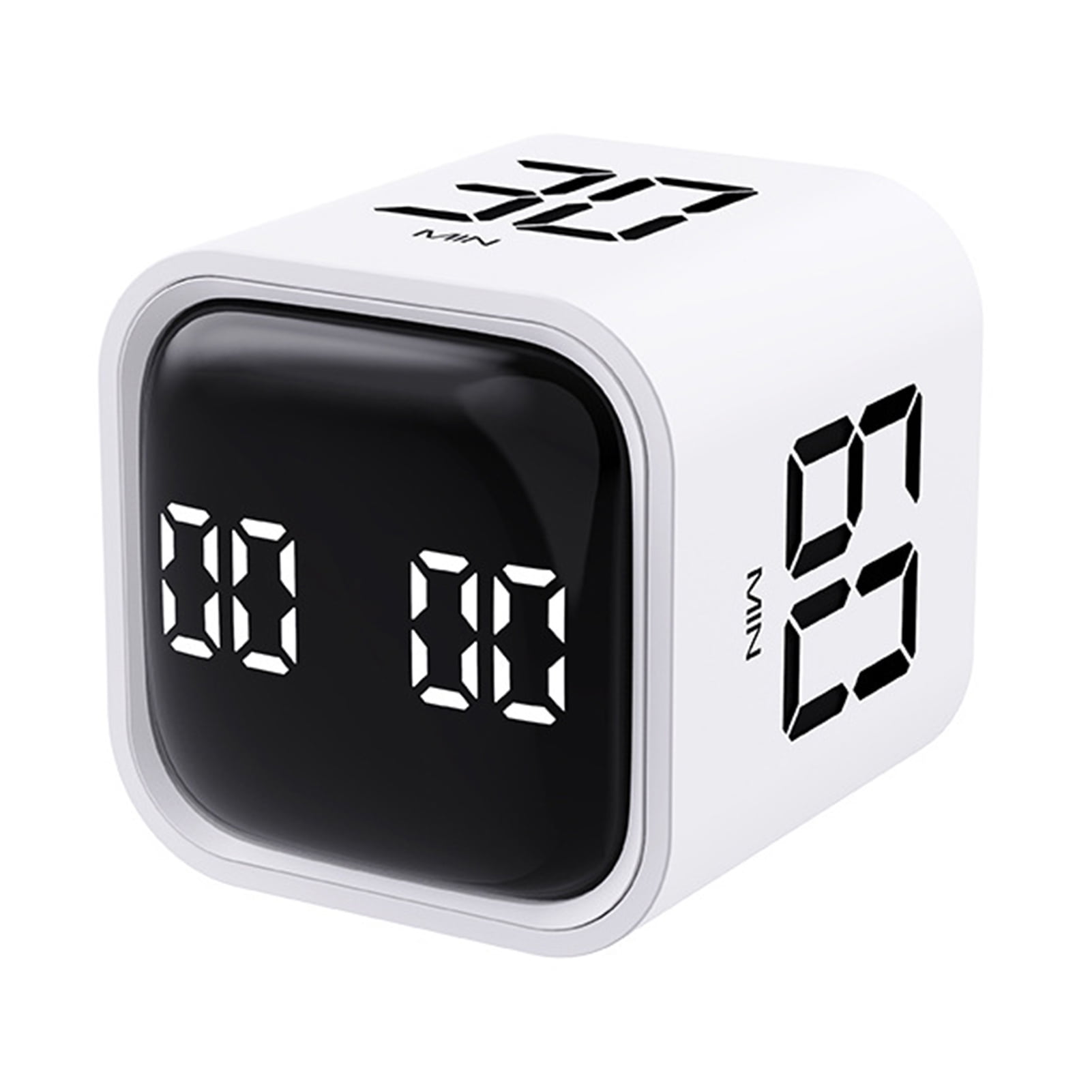 Shoreew Productivity Cube Timer Gravity Sensor Flipping LED Display 4 ...