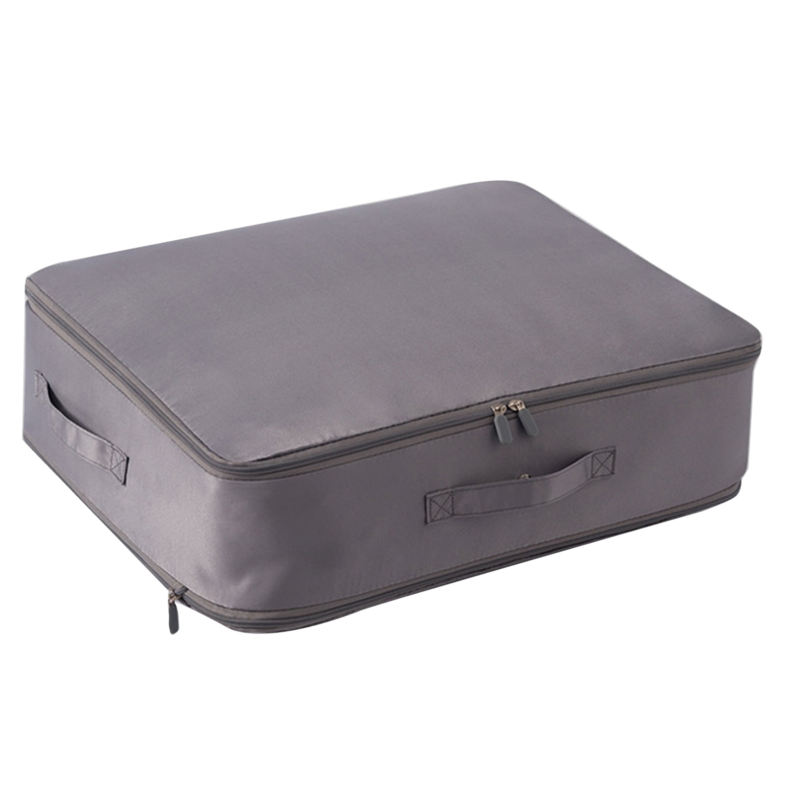 Shoreew Quilt Storage Bag Zipper Closure with Handle Clothes Storage ...