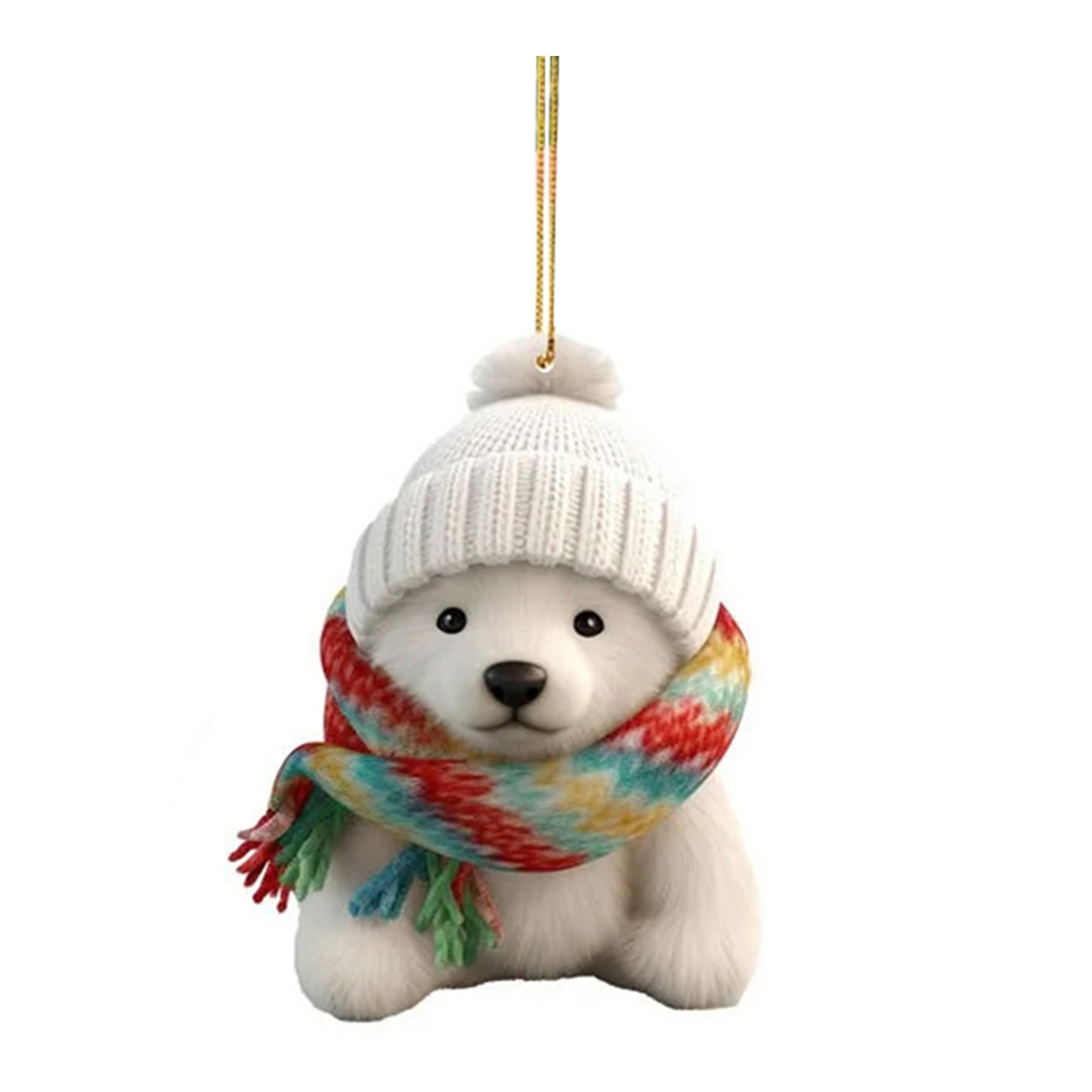 Shoreew Santa Claus Reindeer Pendant Festive Christmas Tree Hanging ...