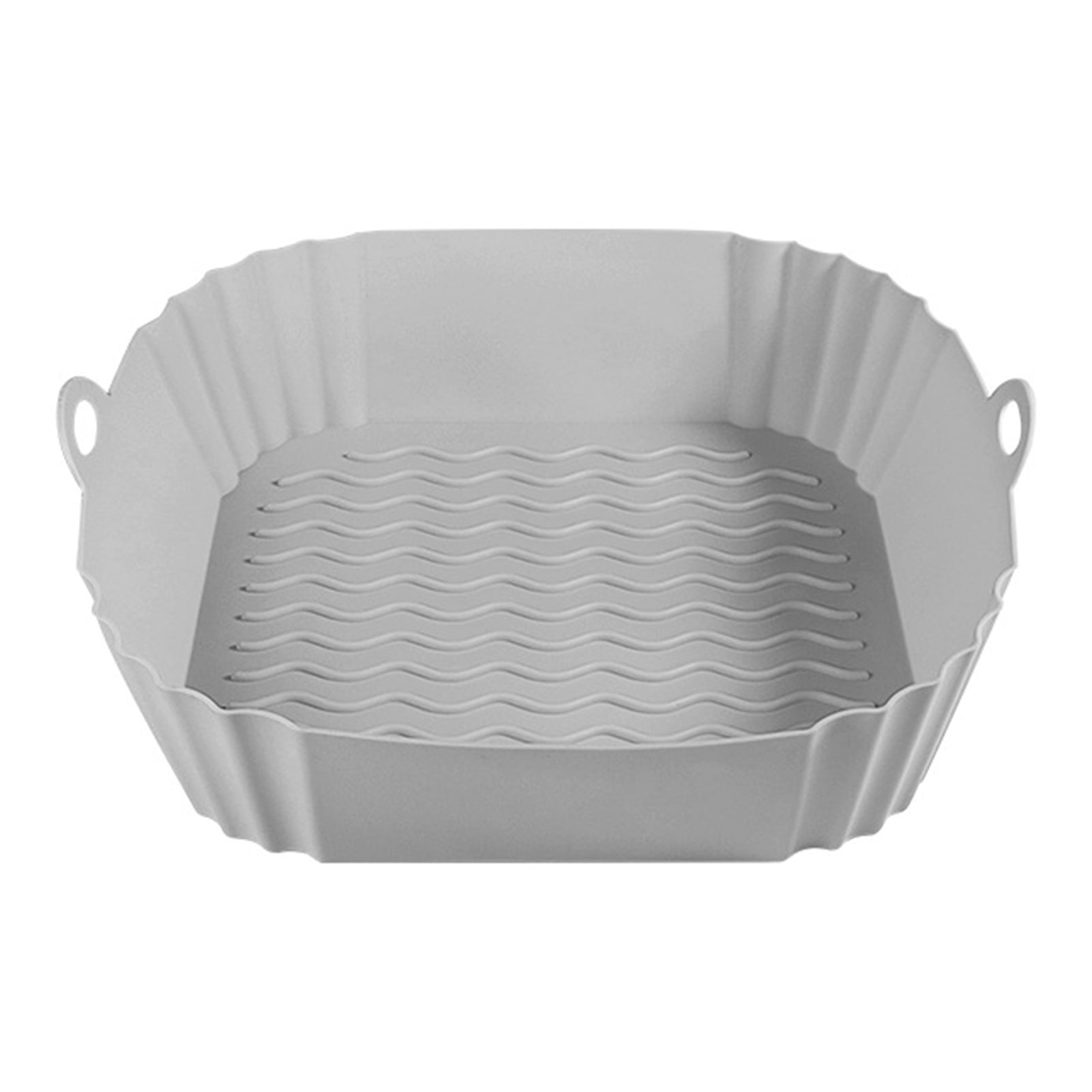 Shoreew Silicone Air Fryer Tray Reusable Base Mat for 3 to 5LB Air ...