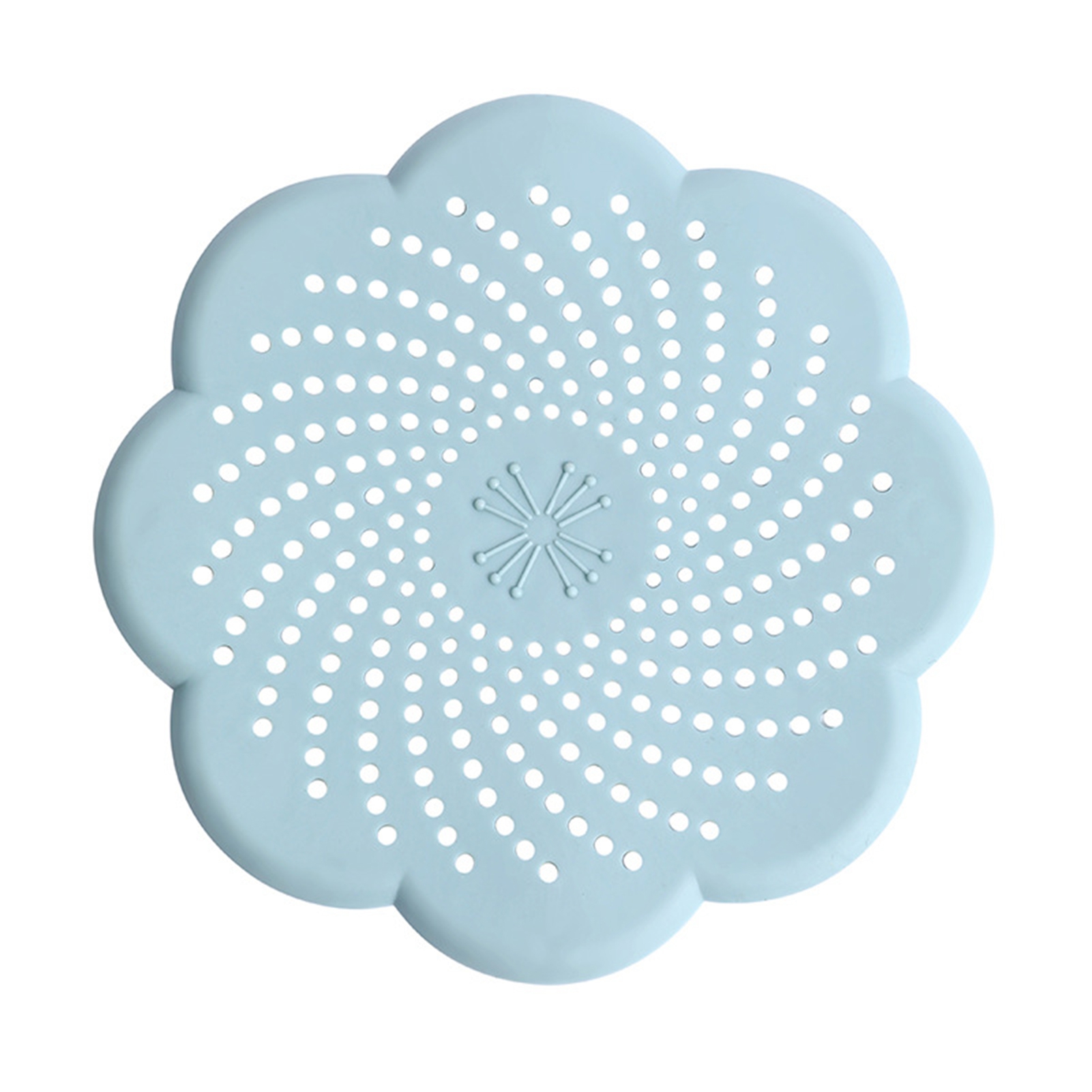 Shoreew Sink Strainer Silicone Anti-Blocking Drain Filter Flower Design ...