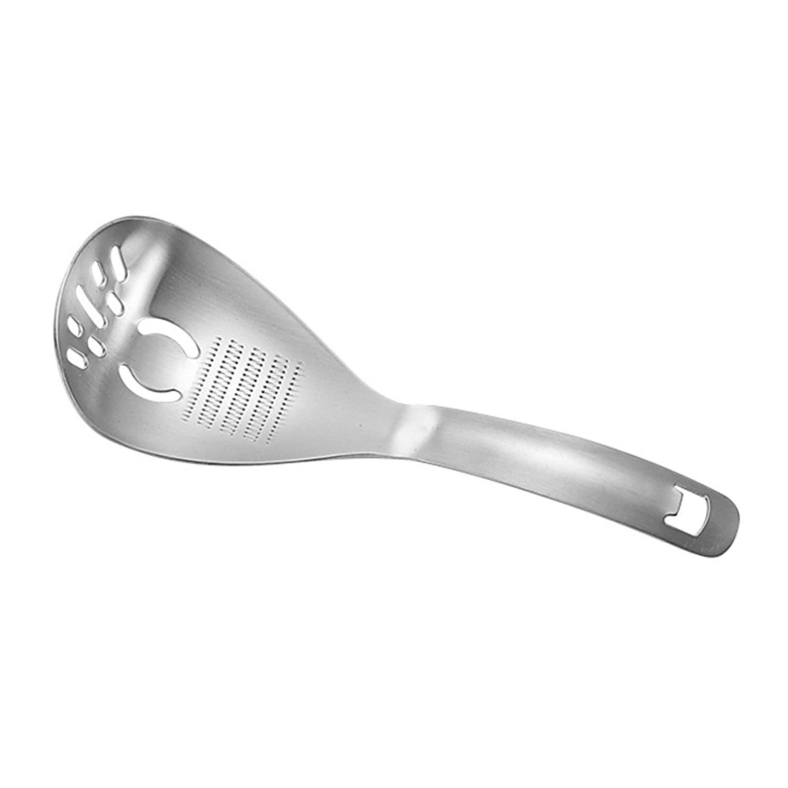 Shoreew Stainless Steel Grinding Spoon Strainer Spatula Multifunctional ...