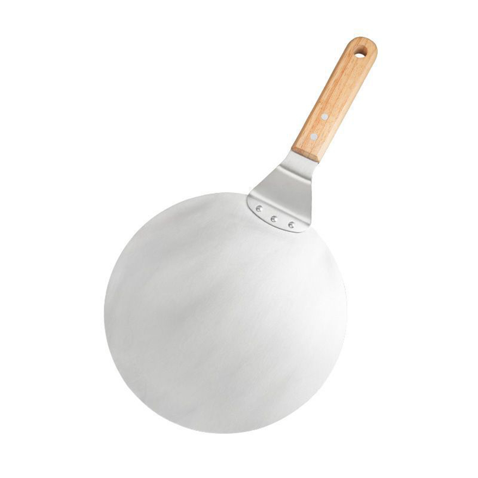 Shoreew Stainless Steel Pizza Shovel Large Round Paddle Kitchen Oven ...