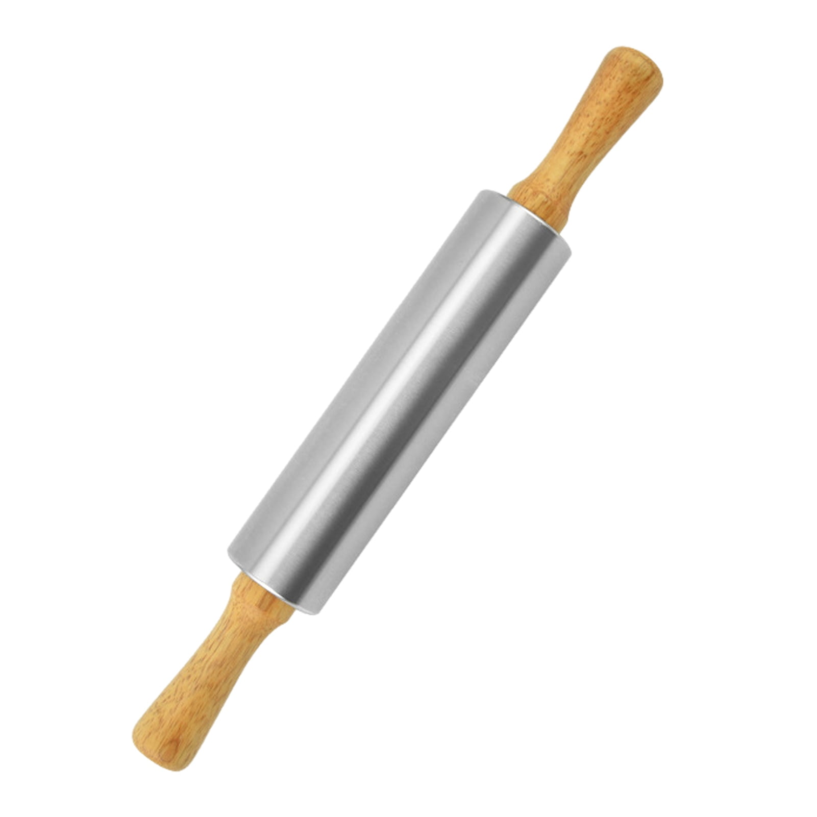 Shoreew Stainless Steel Rolling Pin for Baking Pizza Dough Bread Pie ...